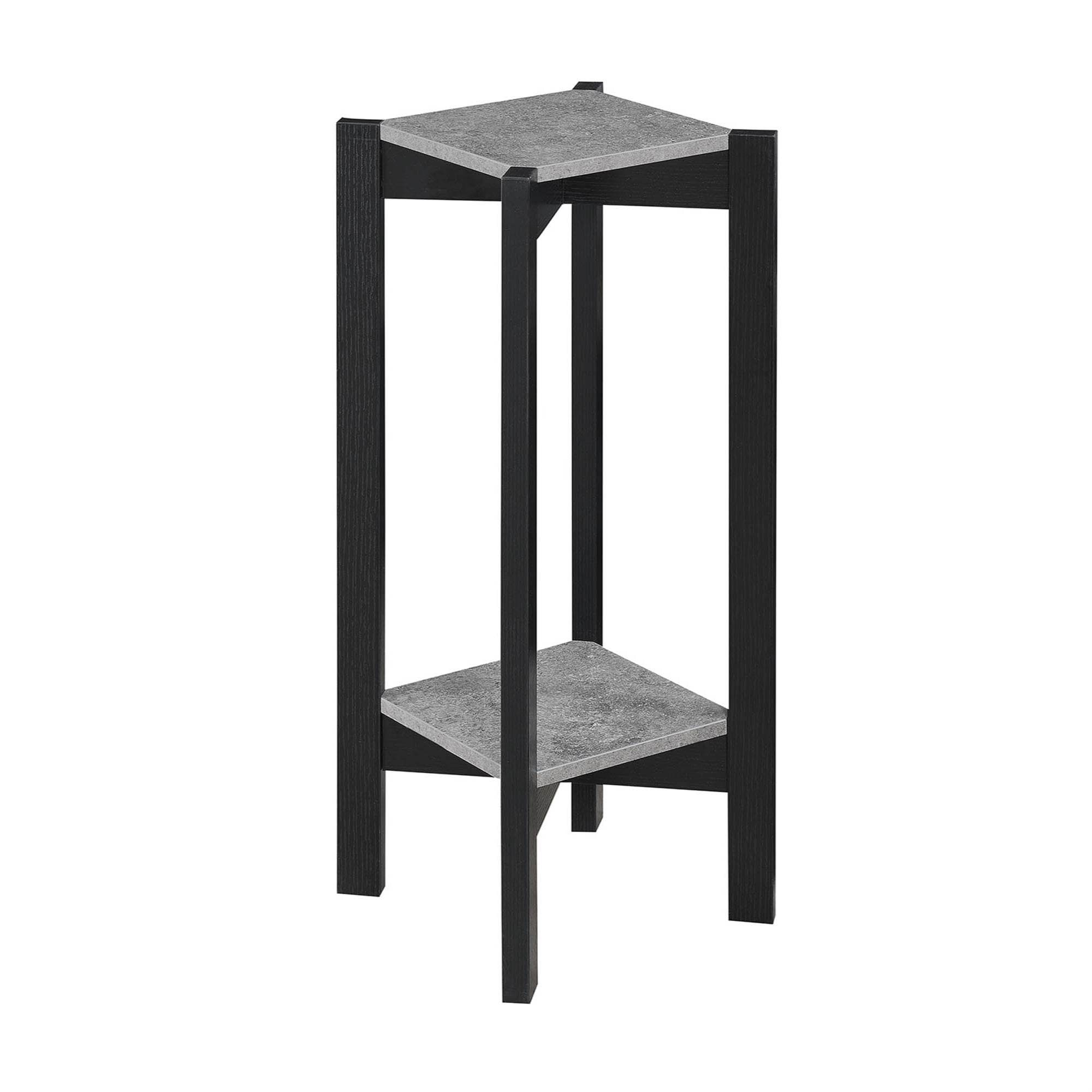 Planters & Potts Deluxe Square 2 Tier Plant Stand - Easy Assembly ...