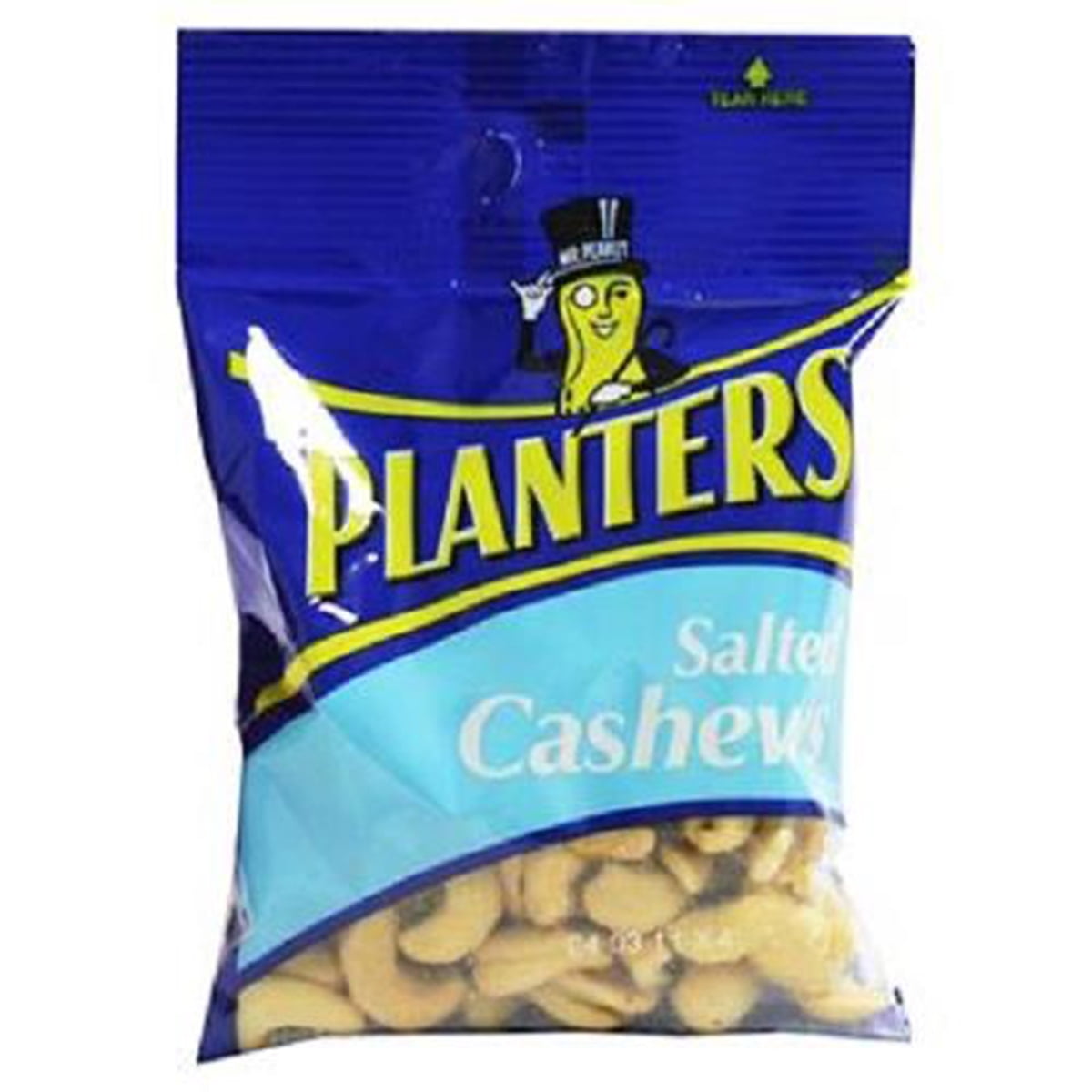 Planters, Salted Cashews , Count 12 (3 oz) - Nut & Dry Fruit / Grab ...