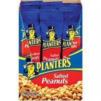 Planters Salted Peanuts, 2.5 Oz Bag (Pack of 6) - Walmart.com