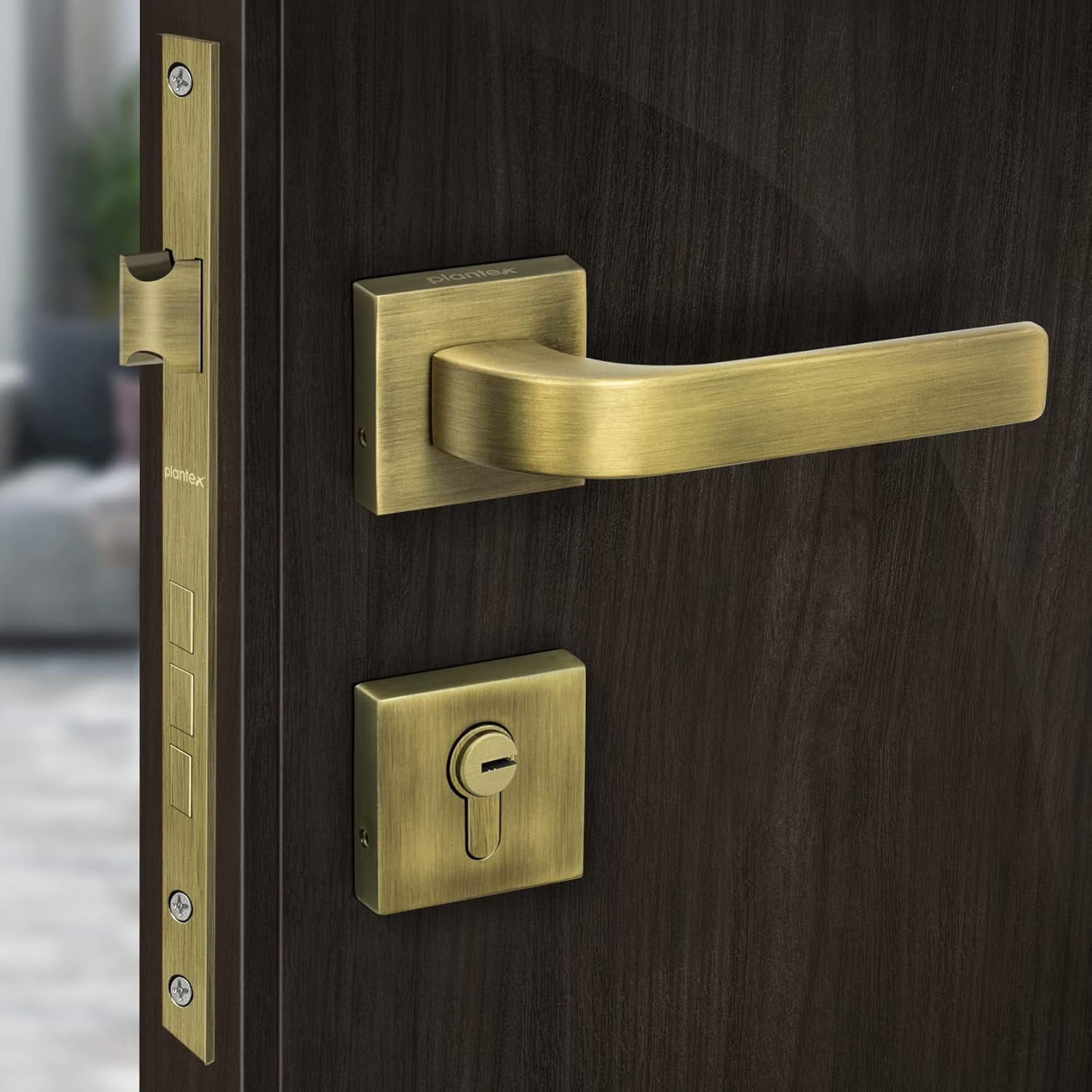 Plantex Heavy Duty Door Lock Main Door Lock Set with 3 KeysMortise Door ...