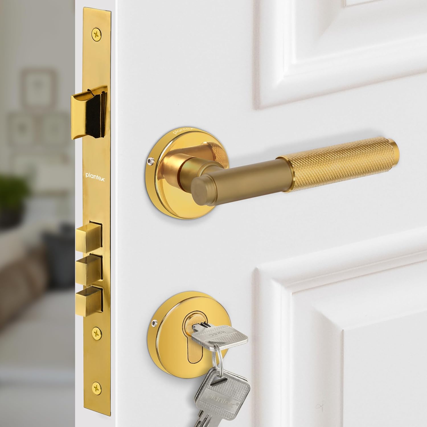 Plantex Premium Door Lock with 3 Years of WarrantyMain Door Lock for ...