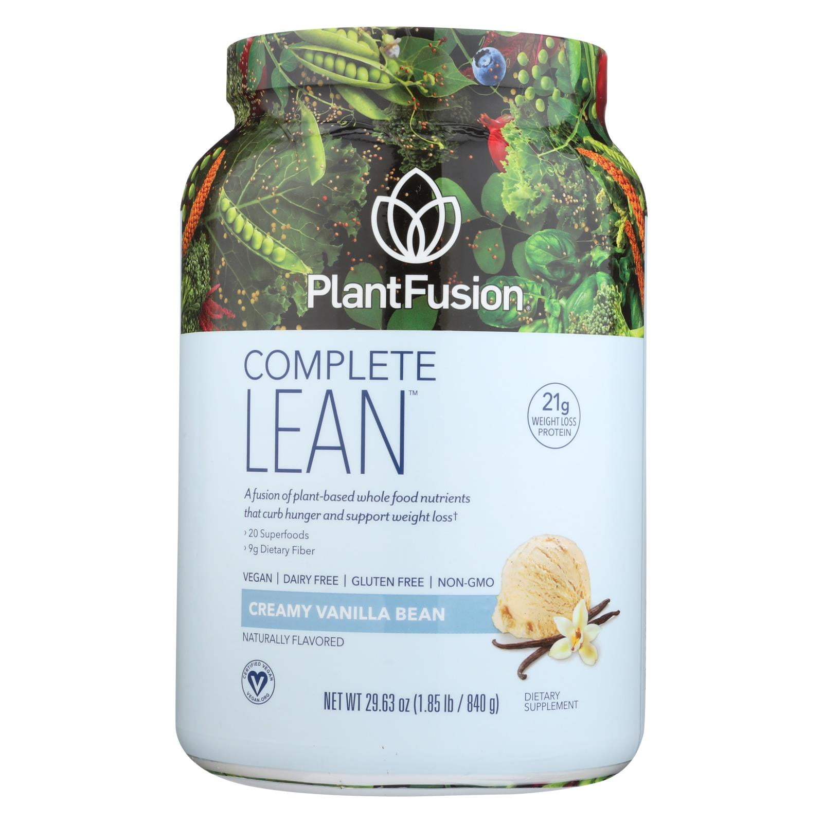 Plantfusion - Complete Lean Protein - Vanilla - 29.6 Oz. - Walmart.com
