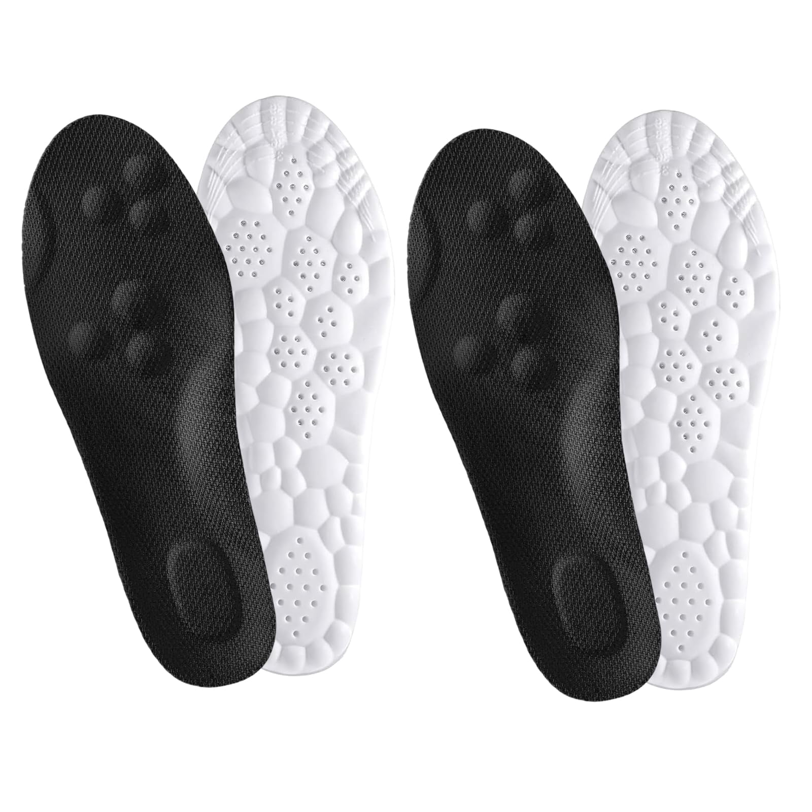 Plantillas, 4D Cloud Steppers Insoles, Breathable Arch Support Inserts ...