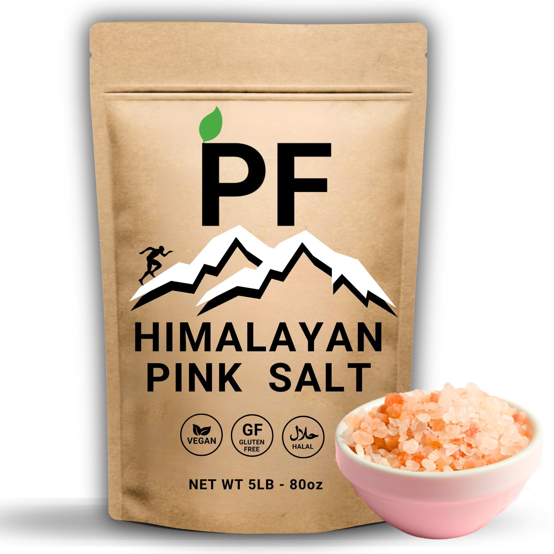 Planting Foods Himalayan Pink Salt - AIS1 Coarse Grain 80 Organic ...
