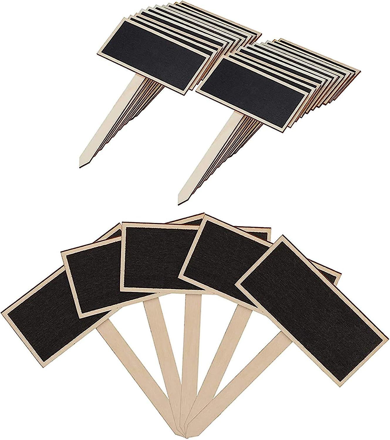 Planting Tags Mini Sign Wooden Plant Tags Mini Chalkboards Garden ...