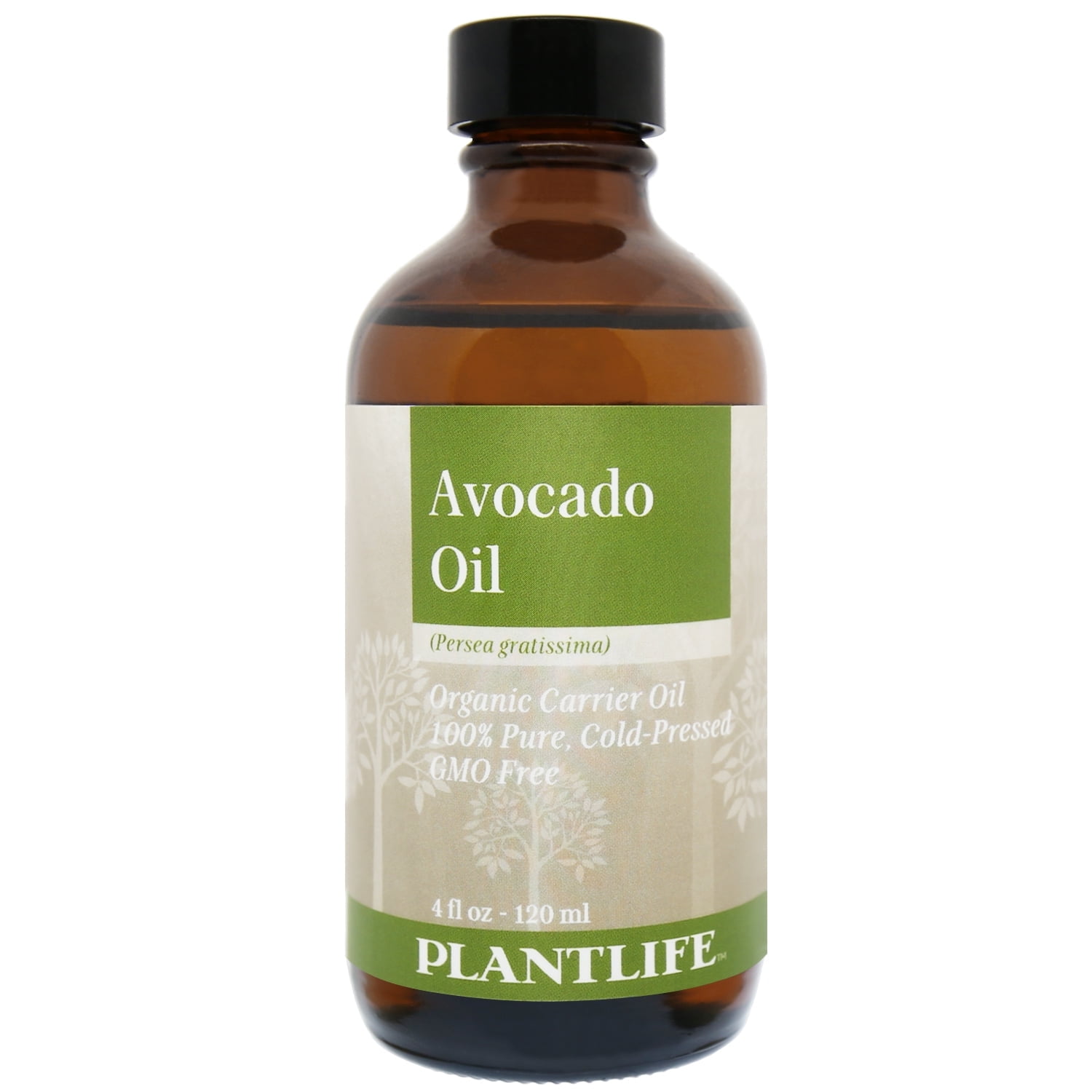 Plantlife Avocado Carrier Oil - Cold Pressed, Non-GMO, and Gluten Free Carrier Oils - For Skin ...
