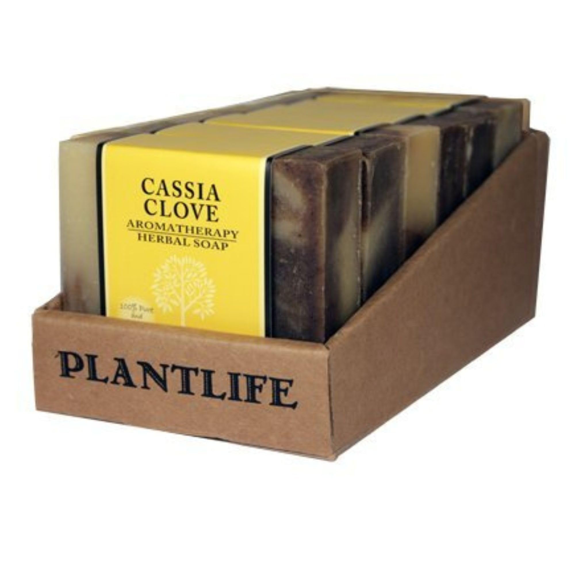 Plantlife Cassia Clove 6-pack DMF15 Bar Soap - Moisturizing and ...