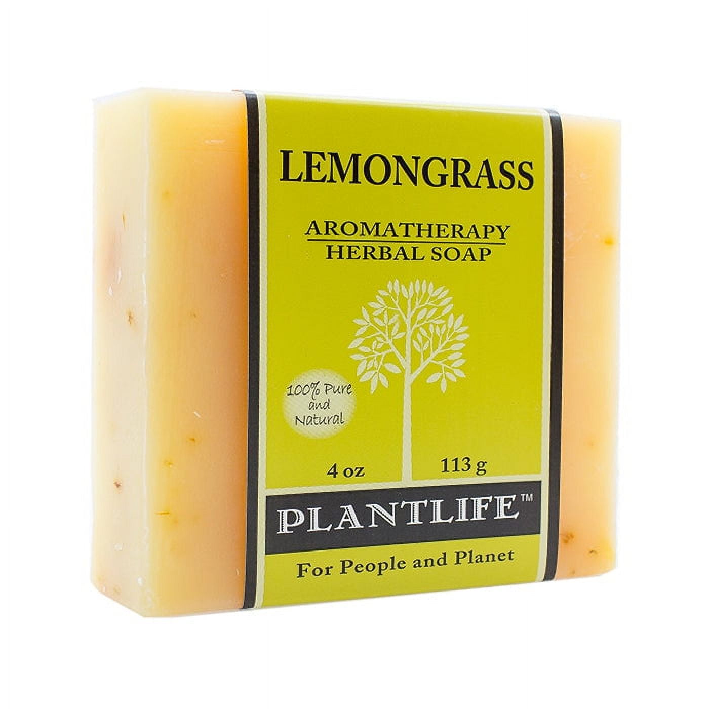 Plantlife Lemongrass Bar Soap - Moisturizing and Soothing Soap for Your Skin - Hand Crafted ...