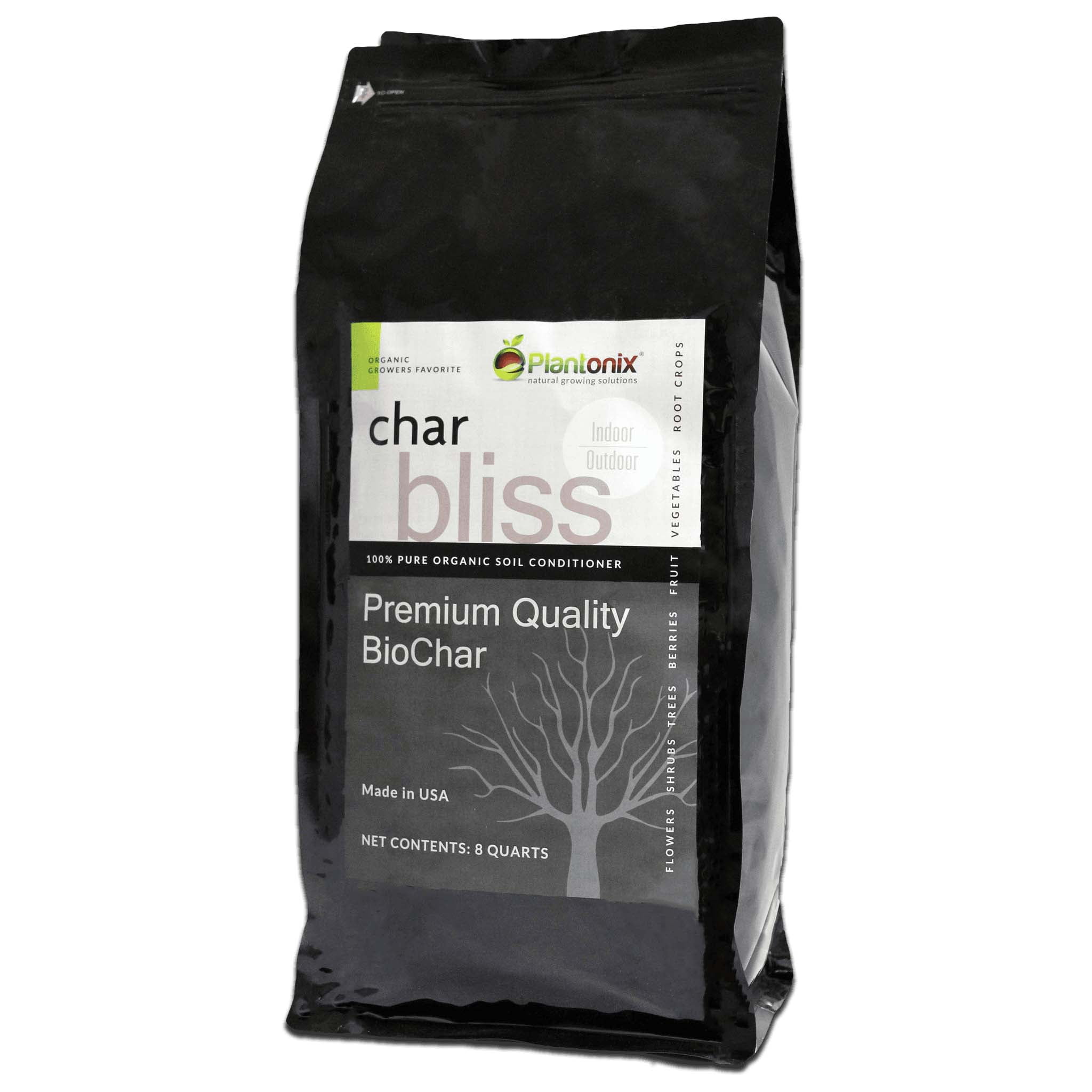 Plantonix Char Bliss Premium Biochar Soil Amendment 1 cu ft - Walmart.com