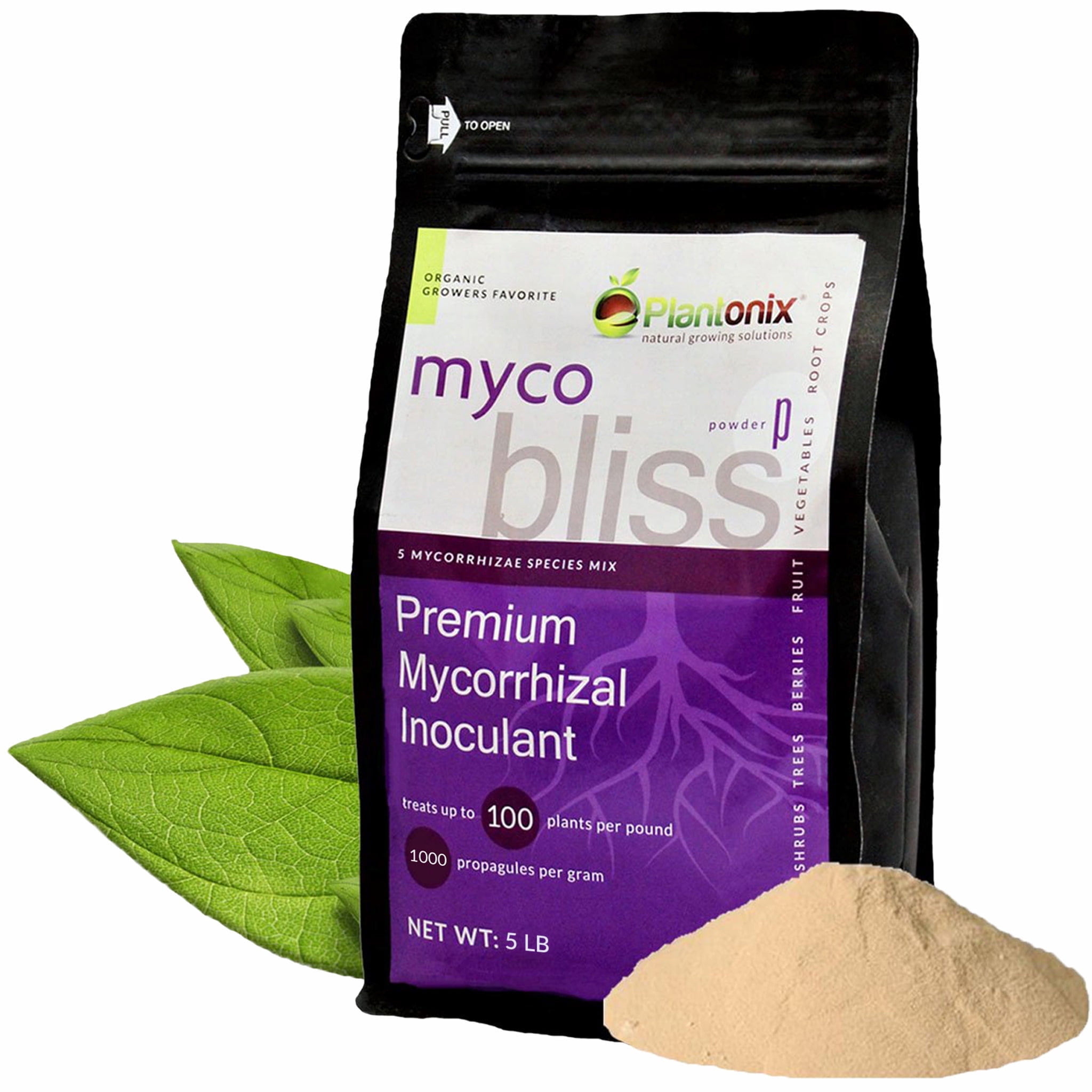 Plantonix Myco Bliss Mycorrhizal Fungi Inoculant Granular 5 lb ...