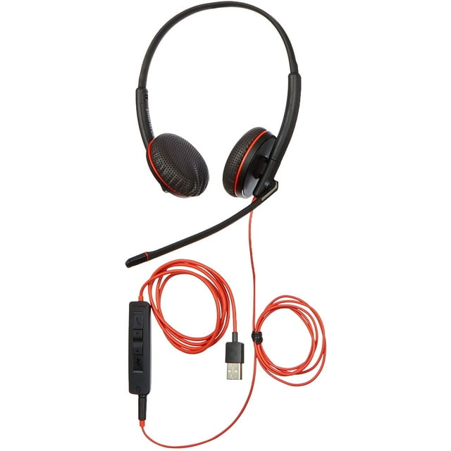 Poly Blackwire 3225 USB-A Headset - Walmart.com