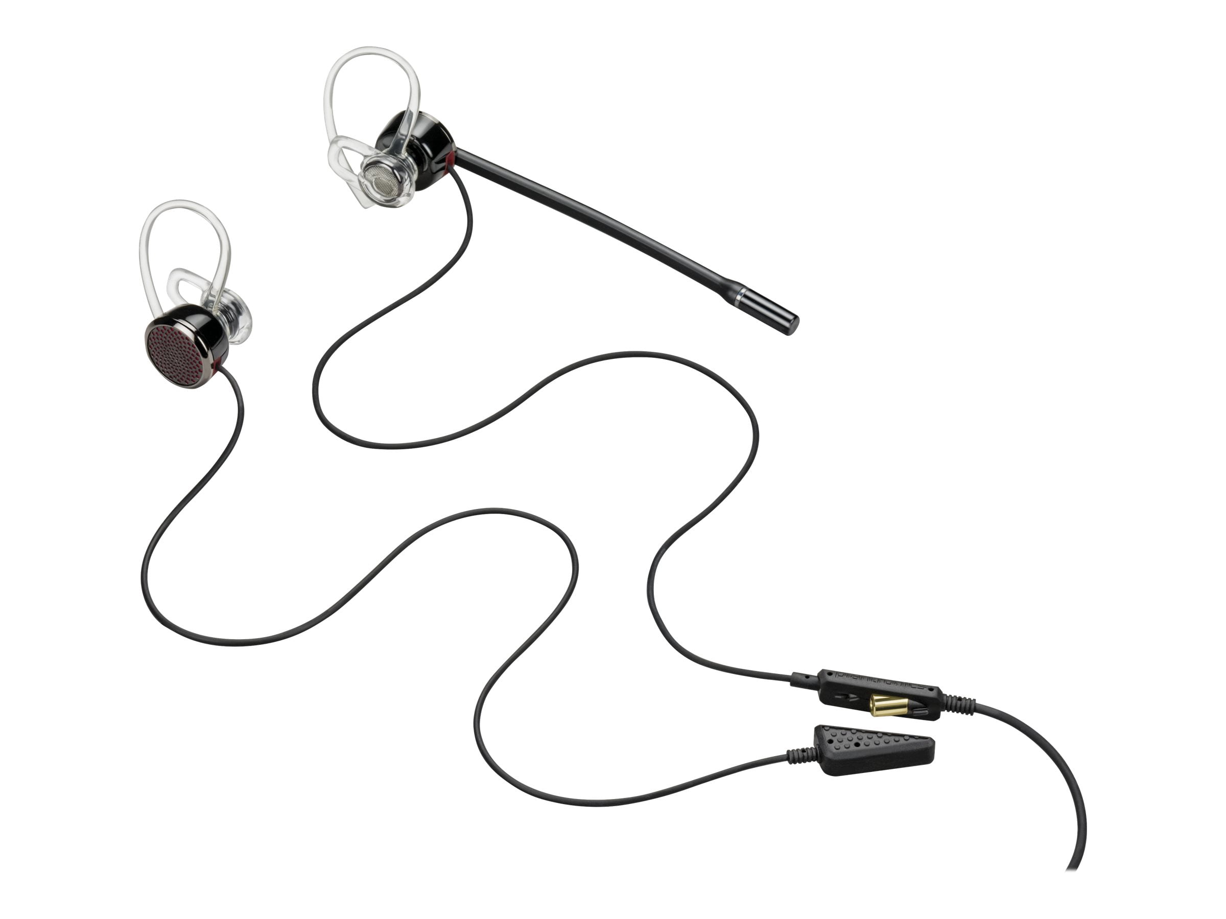 Poly Blackwire C435-M - Headset - ear-bud - convertible - wired - USB ...
