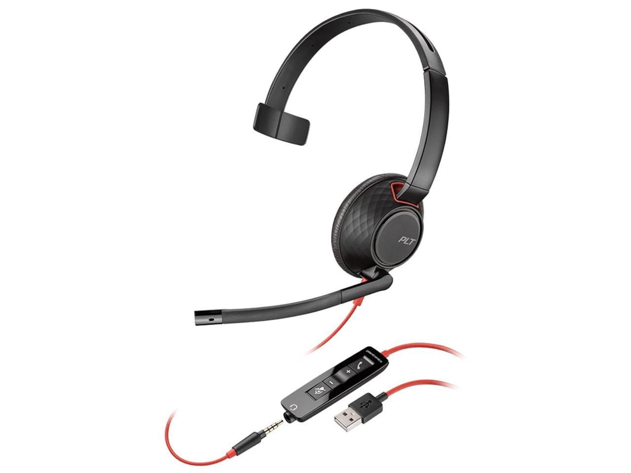 Plantronics EncorePro 310, QD,Black - Walmart.com