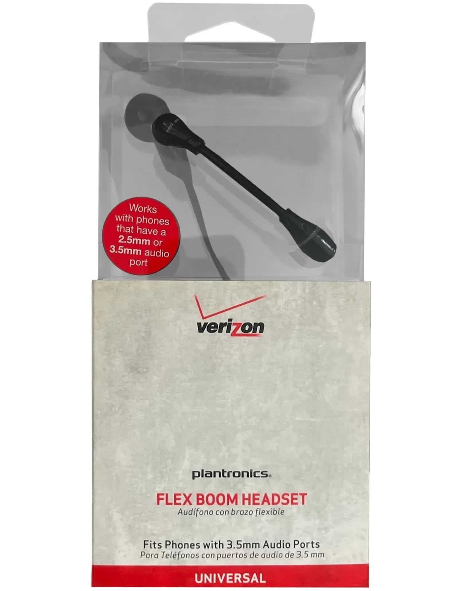 Rome Tech Flex Boom Universal Headset, Schwarz, 2.5mm and 3.5mm Jack ...