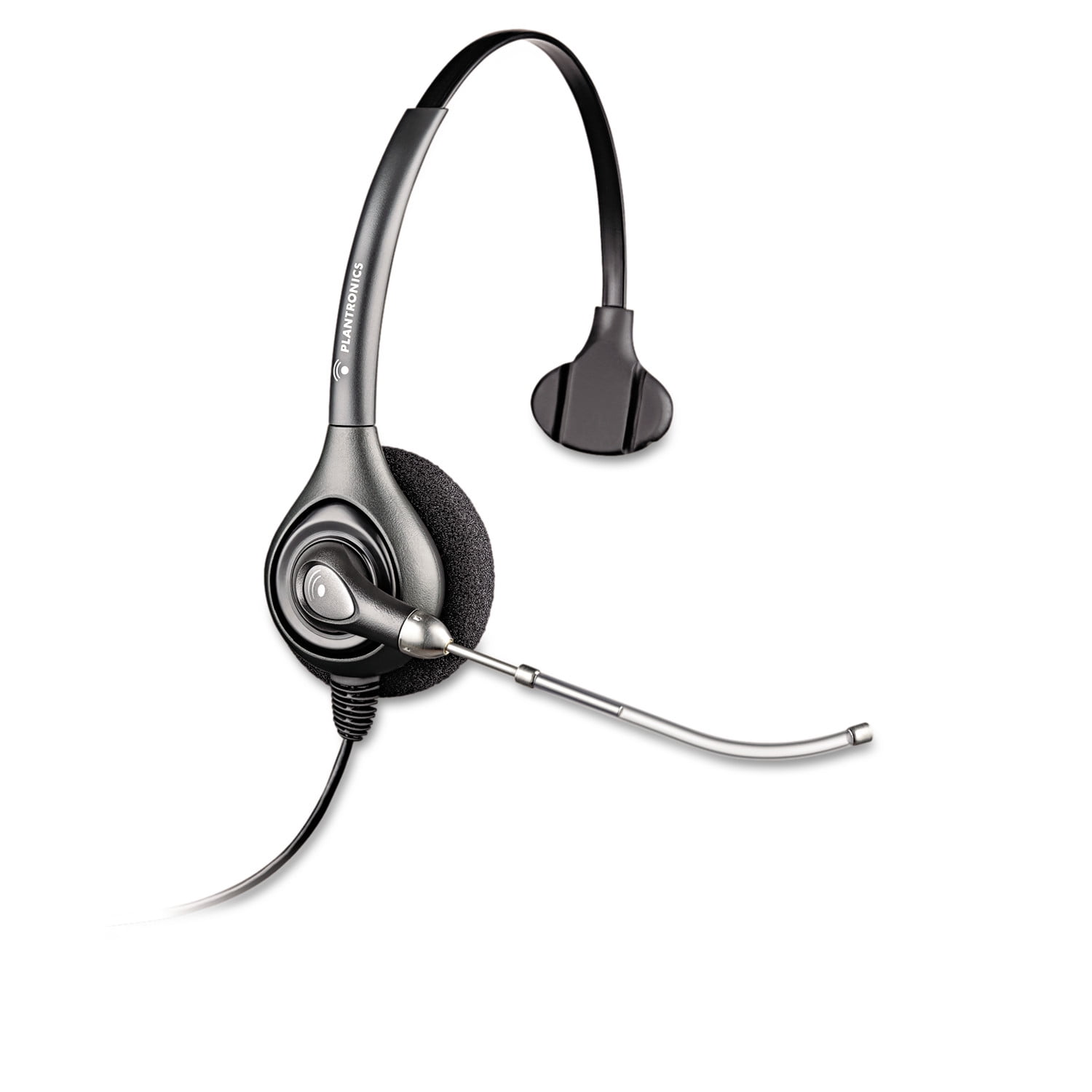 Plantronics SupraPlus Professional Headset - Monaural Over-the-Head ...