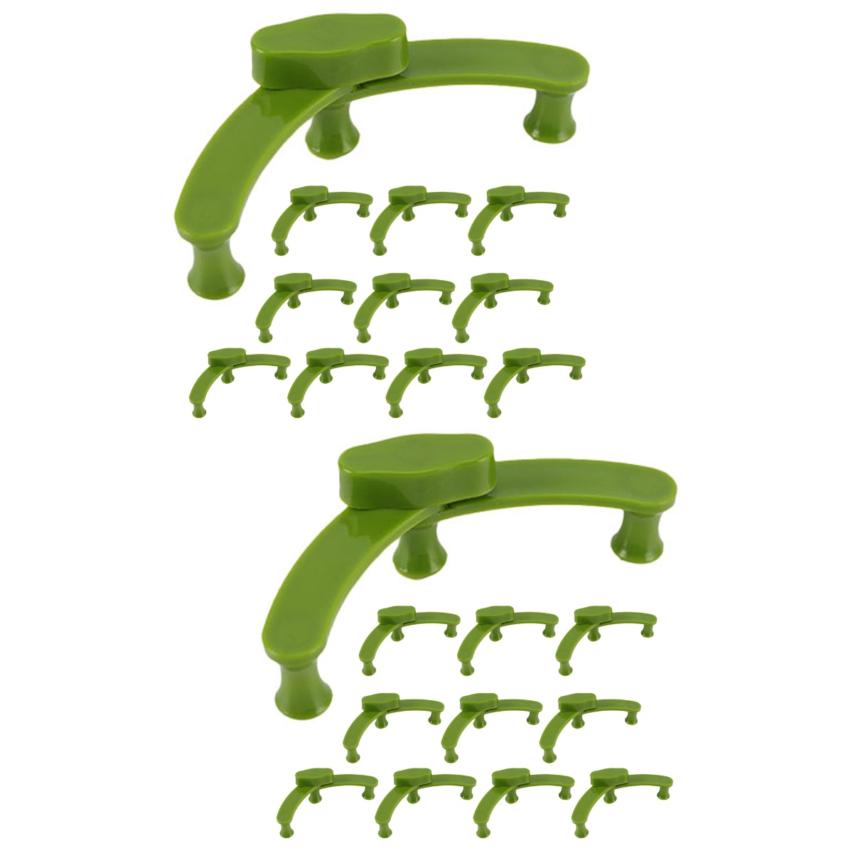 Plants 24 Pcs Gardening Tools Adjustable Branch Puller Twig Bending ...