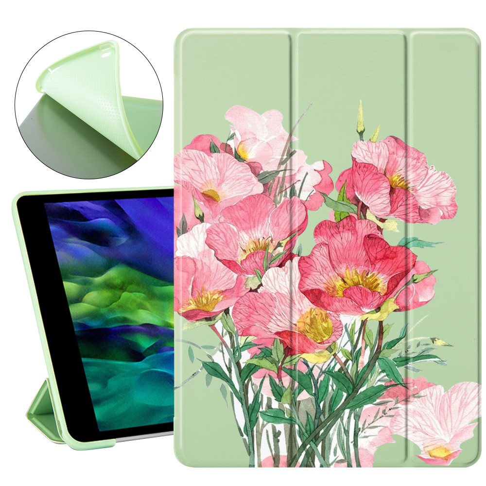 Plants Art Flowers for Air 4 ipad 8th Generation Case Cute 9.7 Pro 7th ...