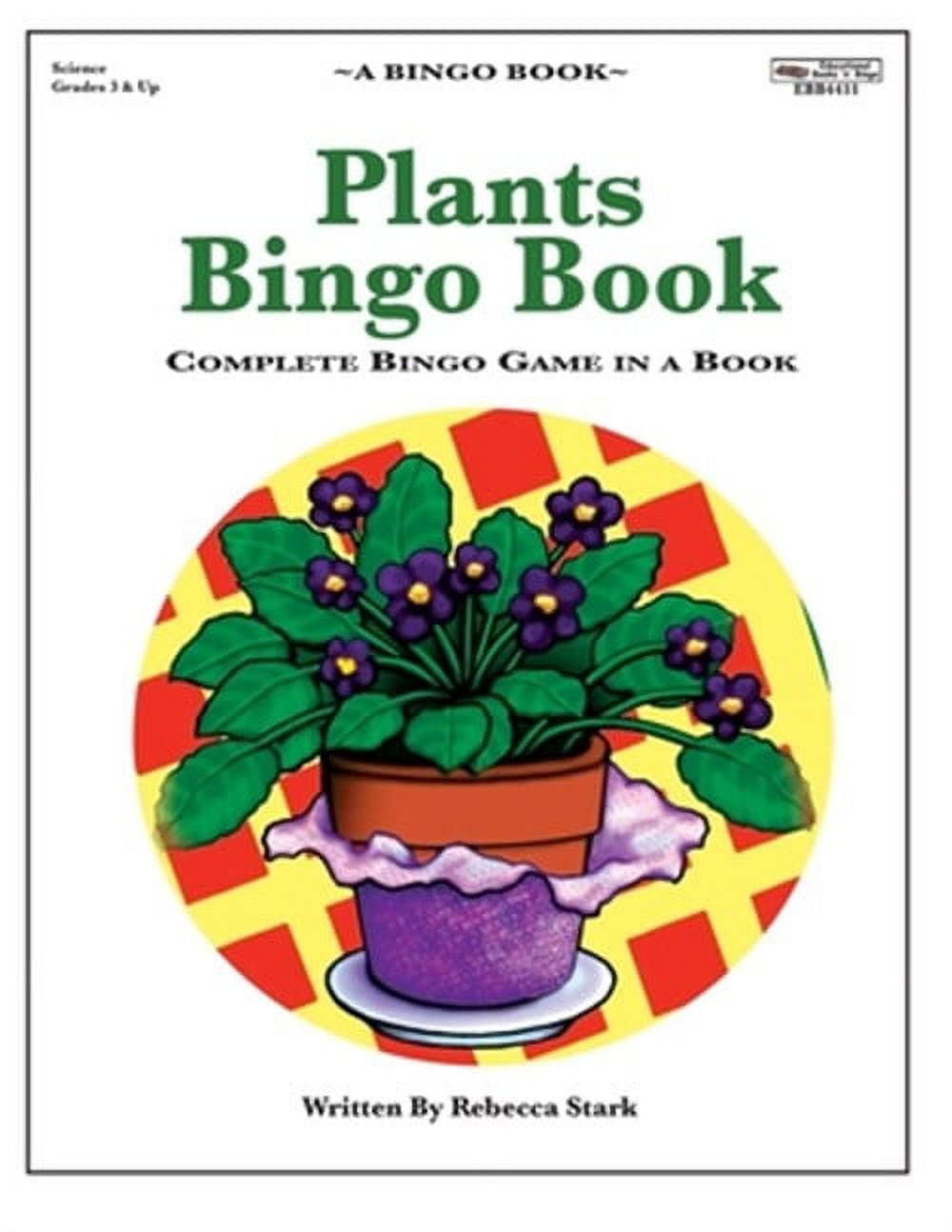 Plants Bingo Book: Complete Bingo Game in a Book - Walmart.com