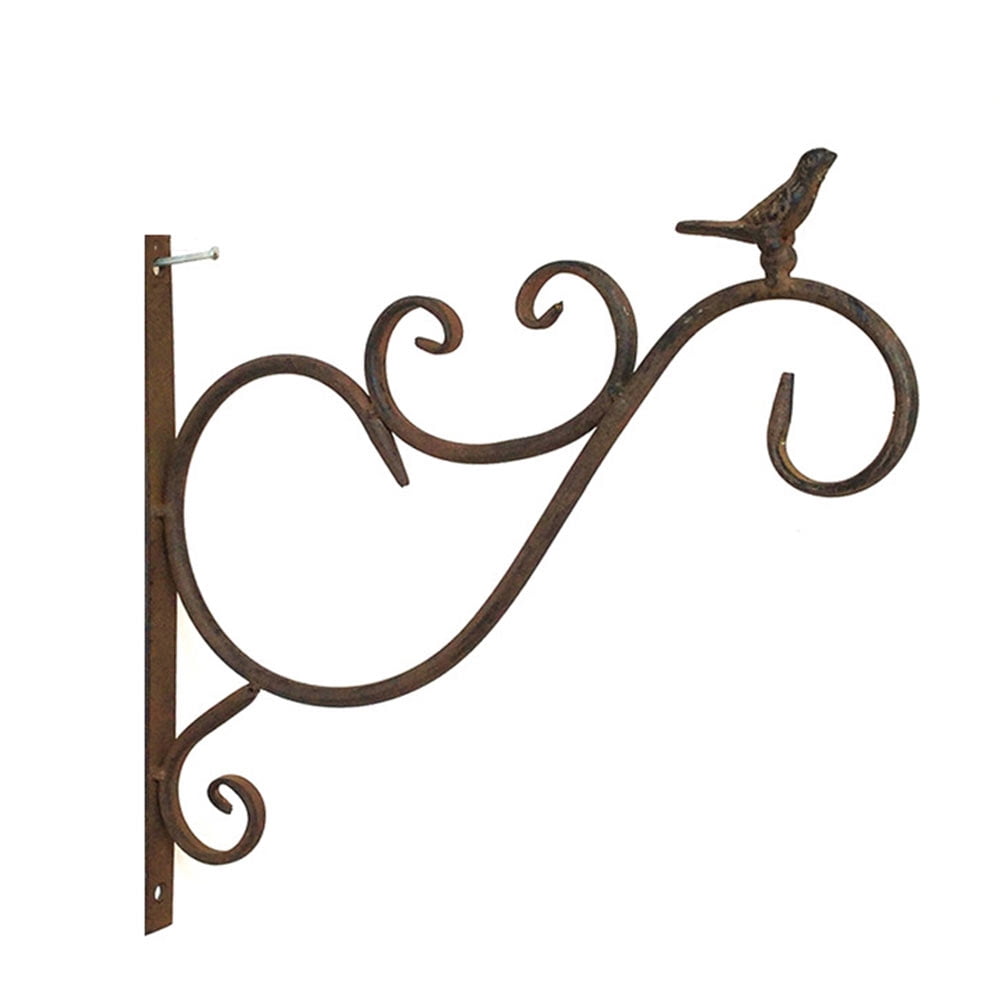 Plants Hanging Troughs for Fence Iron Flower Stand Practical Holder ...