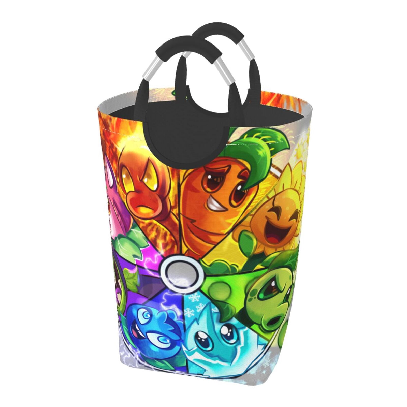 Plants V_S Zombies Laundry Basket Foldable Dirty Clothes Pack With ...