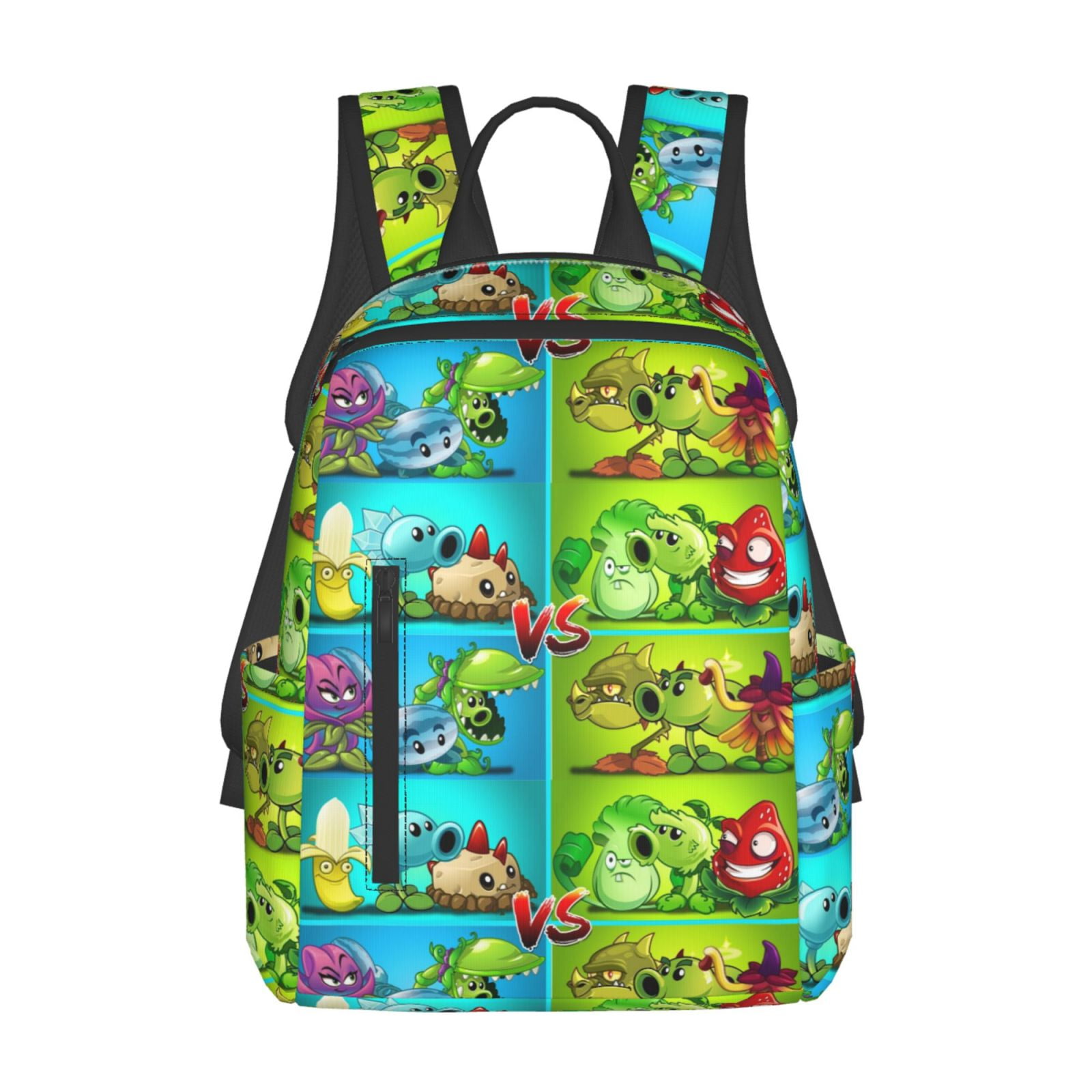 Plants V_S Zombies Travel Backpack Lightweight Bookbag Cool Schoolbag ...
