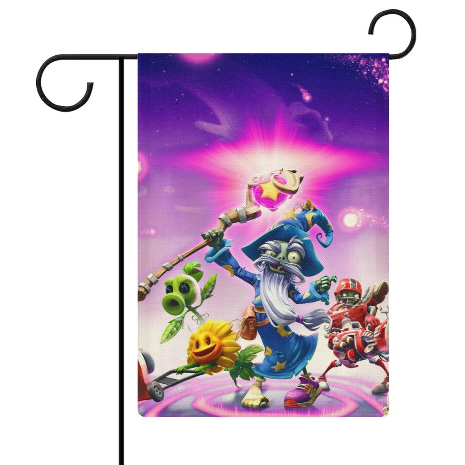 Plants Vs Zombies 12 X 18 Inch Garden Banner - Double-Sided House ...