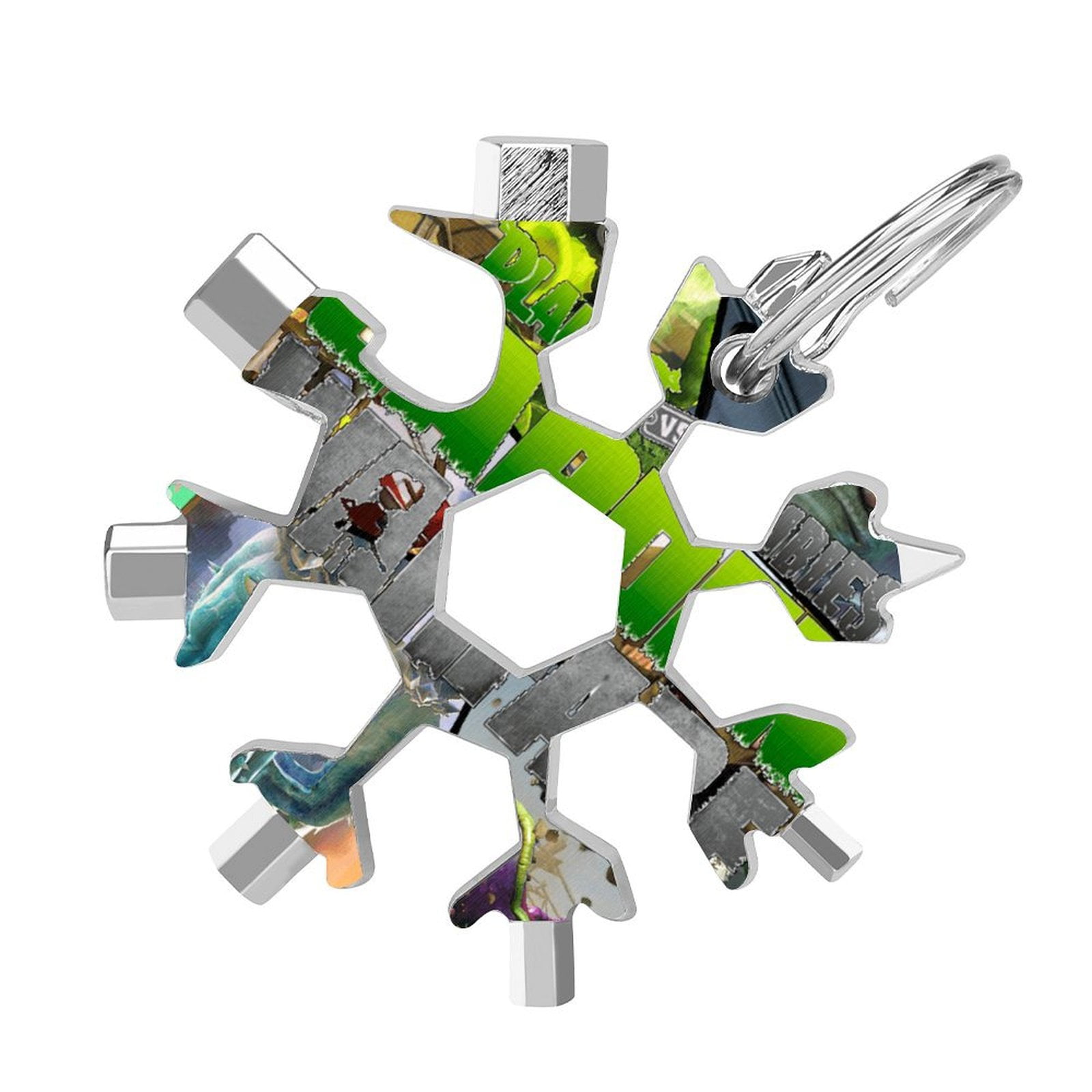 Plants Vs Zombies 19-in-1 Snowflake Multi Tool, Bottle Opener/Flat ...