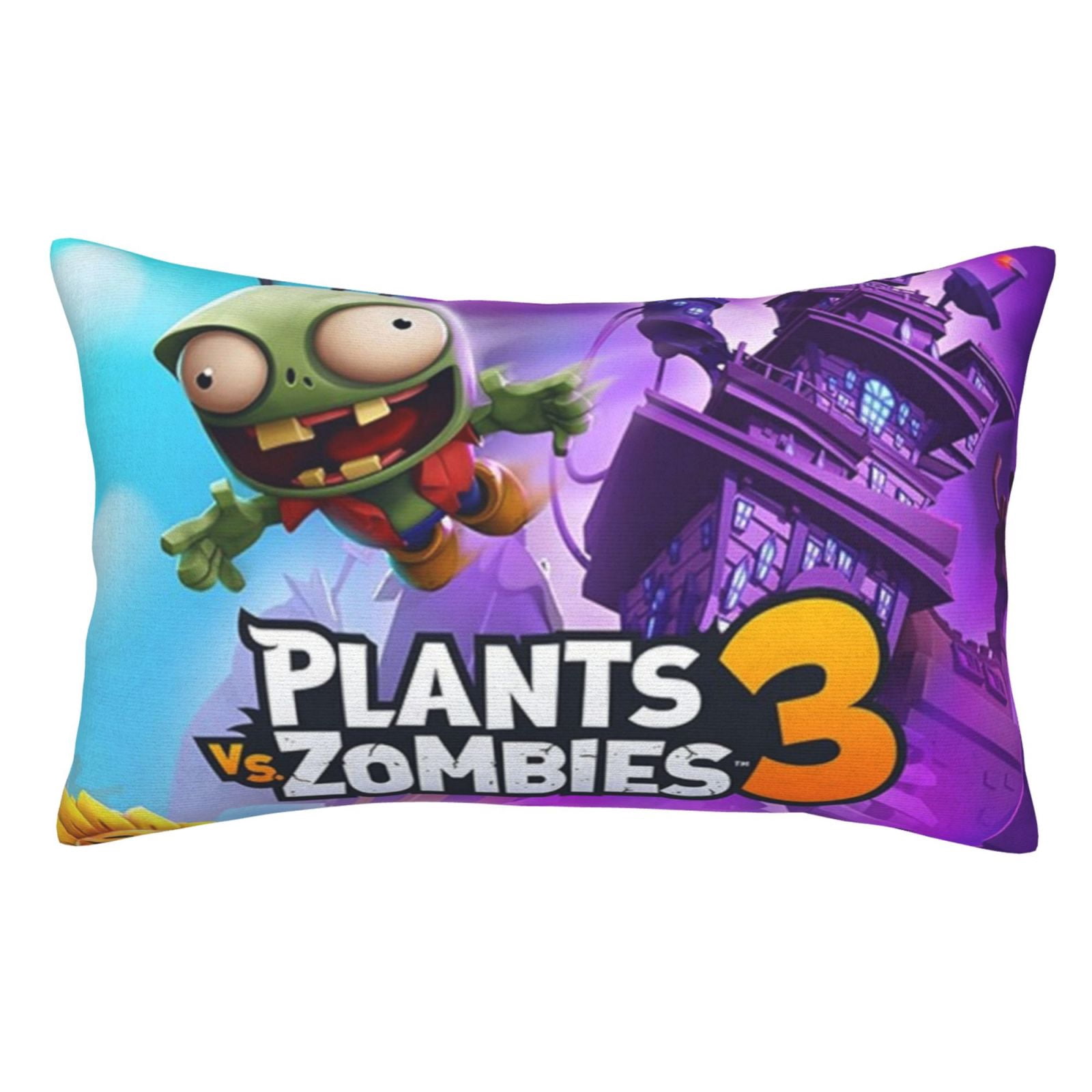 Plants Vs Zombies 3 Pillow Case Decor Cushion Pillow Covers With Hidden ...