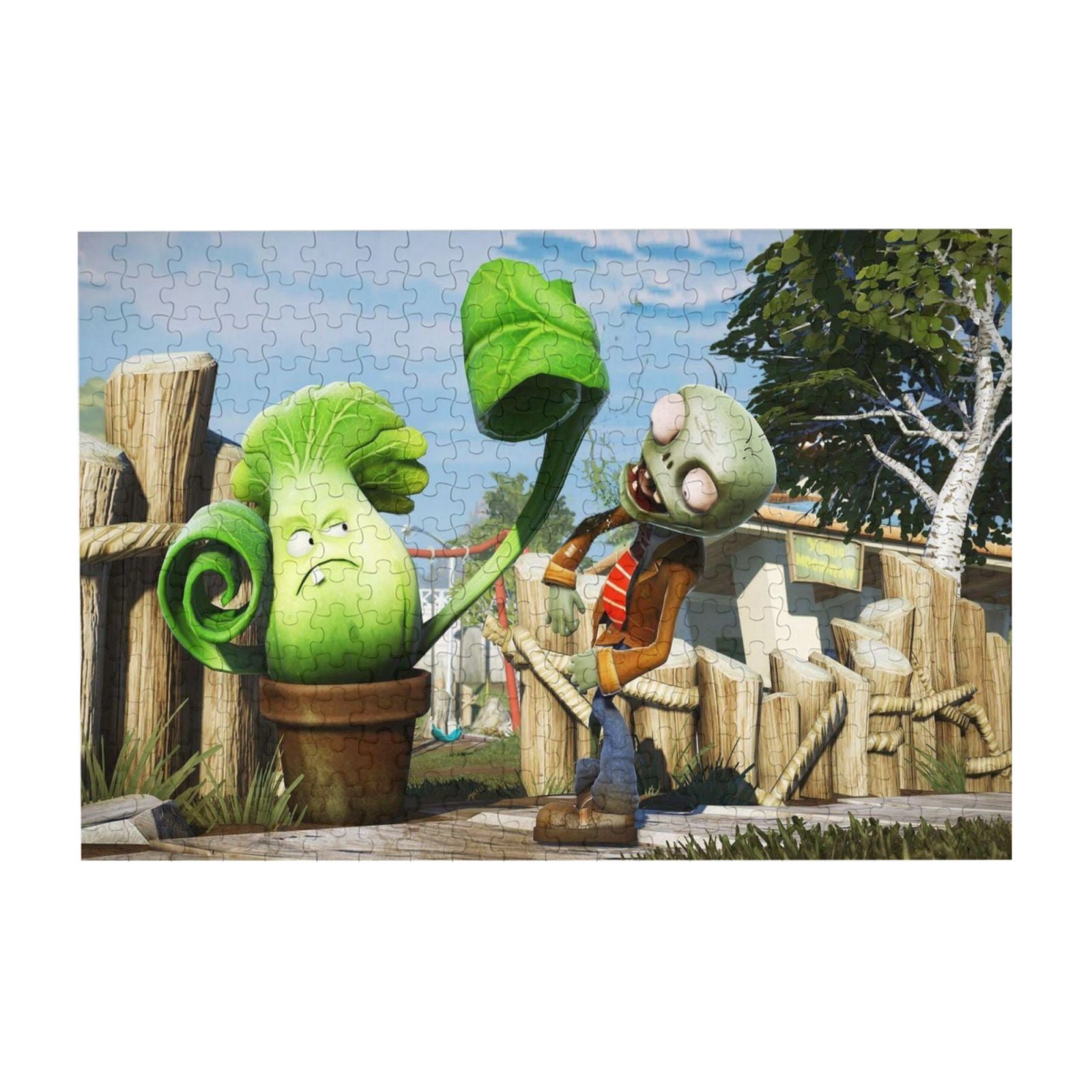 Plants Vs Zombies 300pcs Puzzle For Adults - Jigsaw Puzzle For Kids ...