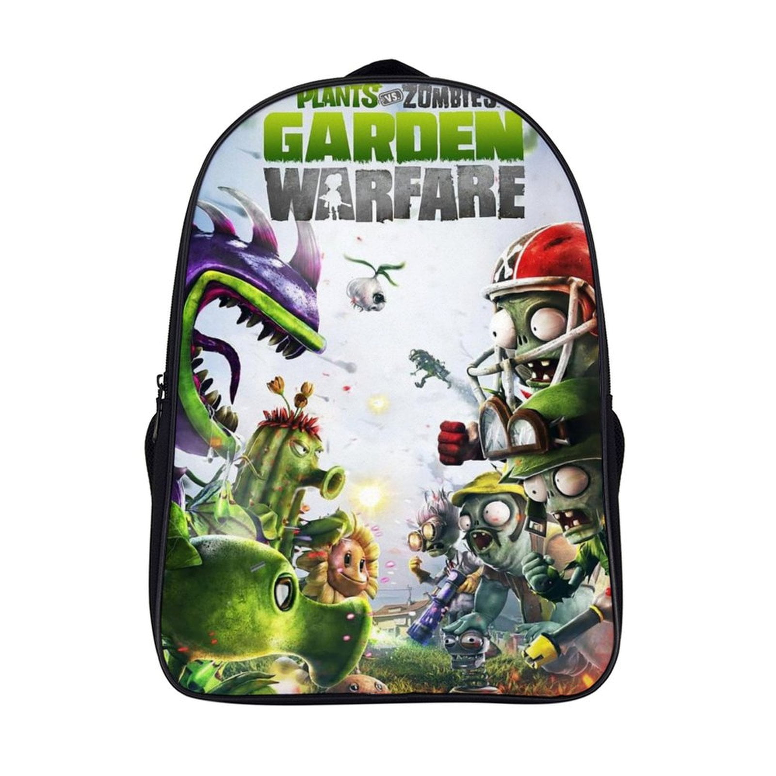 Plants Vs Zombies Backpack 16 Inch Bookbag Casual Daypack Travel ...