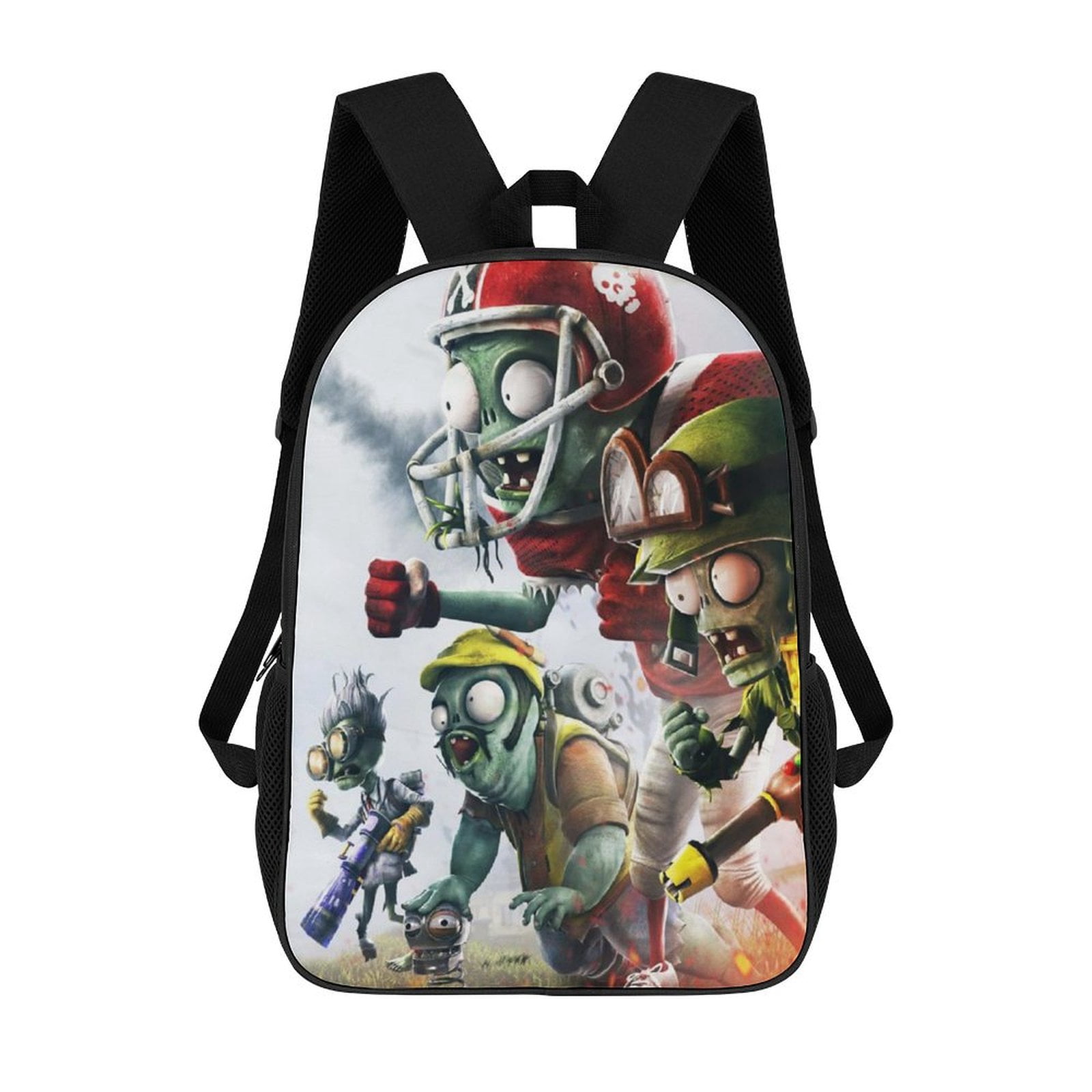 Plants Vs Zombies Backpack 17 Inch Shoulder Bag Sturdy Laptop Backpack ...
