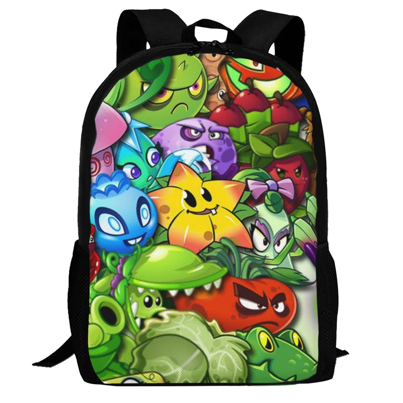 Plants Vs Zombies Backpack, 3d Printed Laptop Backpack, Water Resistant ...