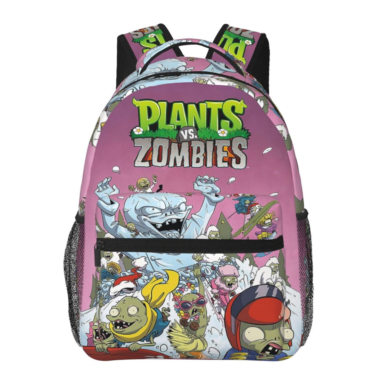 Plants Vs Zombies Backpack Book Bags Casual Daypack For Travel Work ...