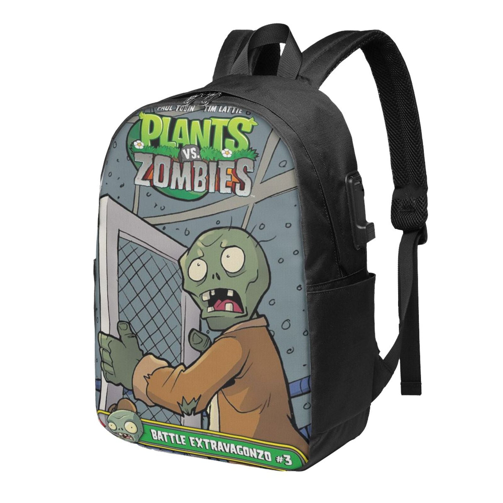 Plants Vs Zombies Backpack Book Bags Casual Daypack For Travel Work ...