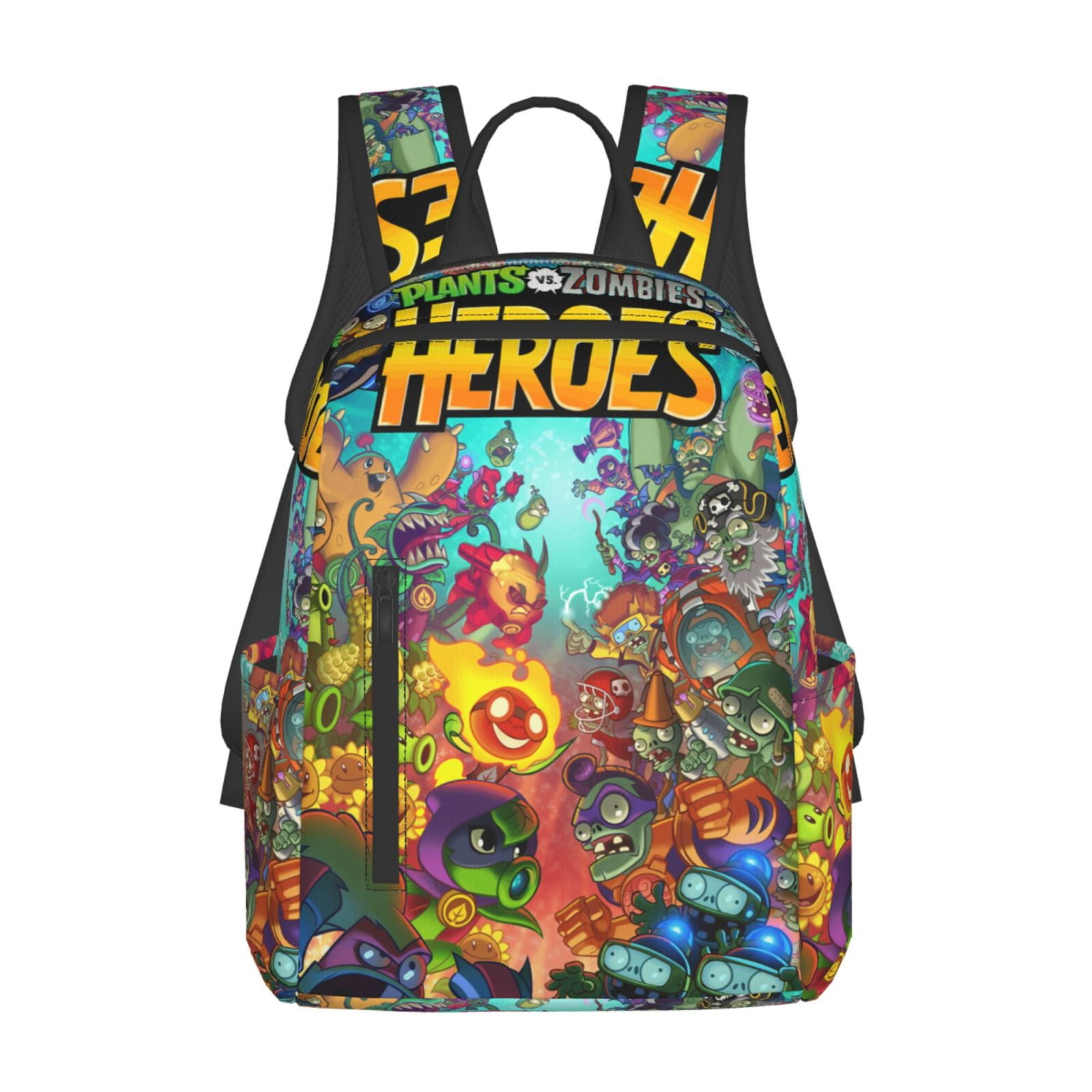 Plants Vs Zombies Backpack Book Bags Casual Daypack For Travel Work ...