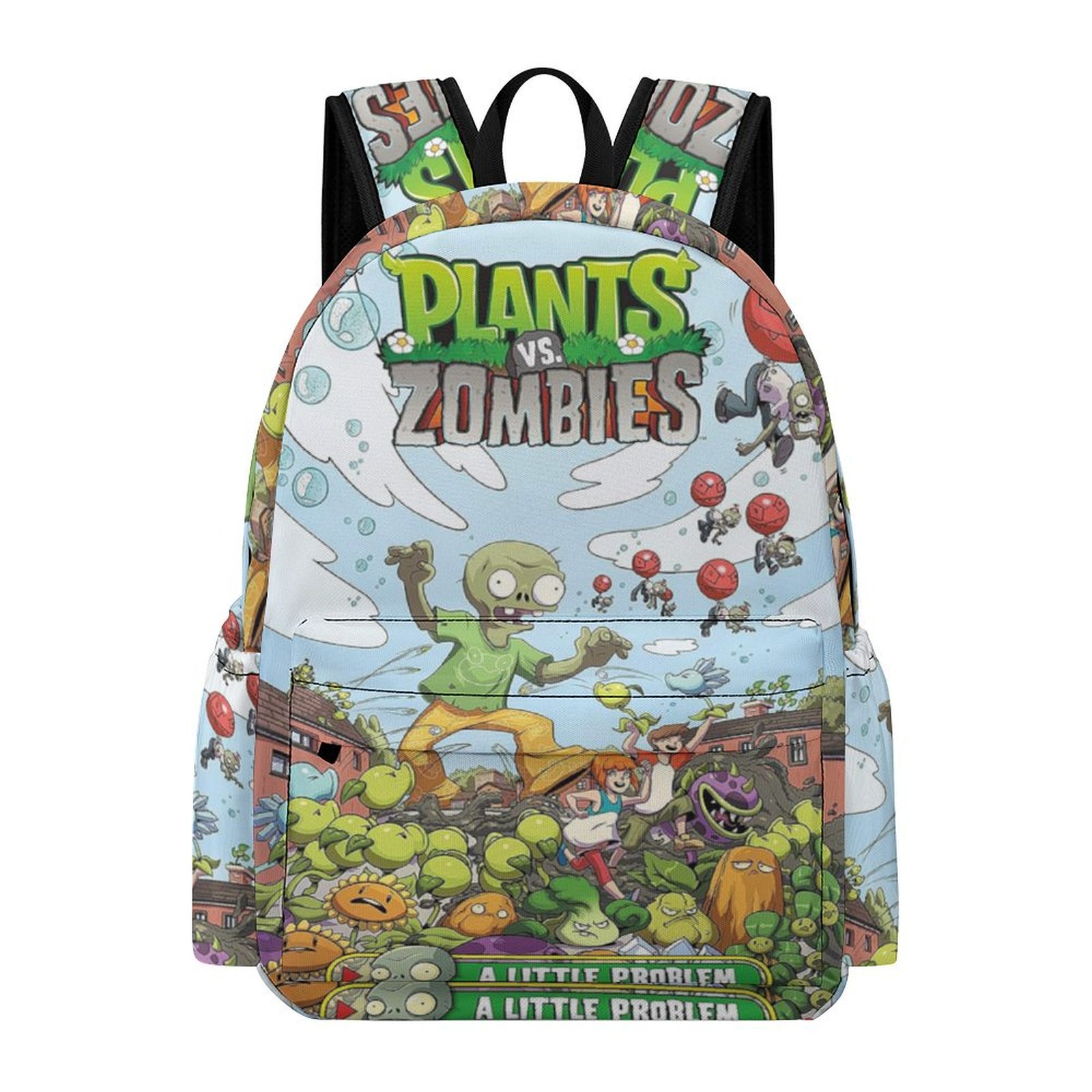 Plants Vs Zombies Backpack Bookbag Casual Daypack Travel Backpacks for ...