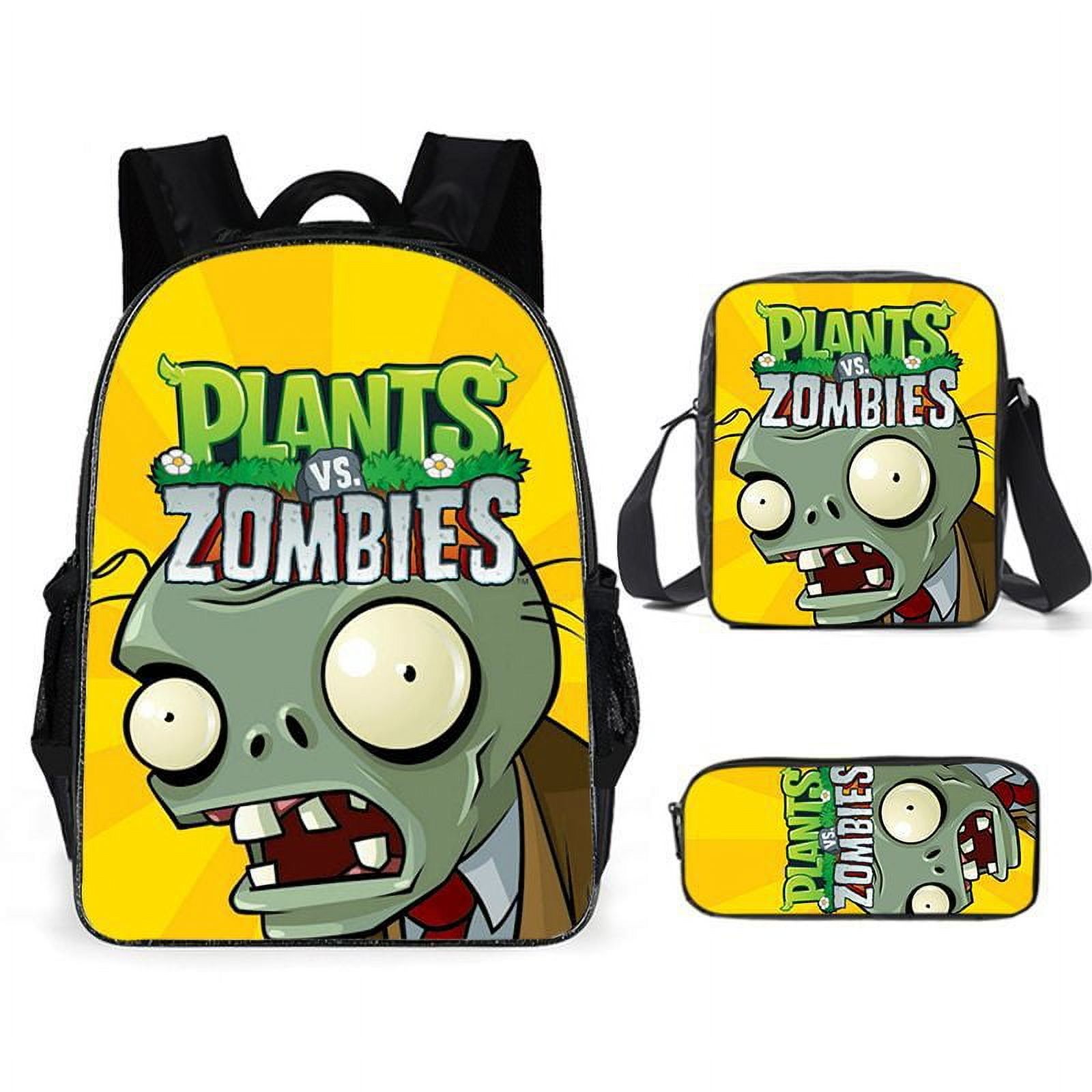 Plants Vs. Zombies Backpack, School Bag Anime Cartoon Backpack Satchel ...