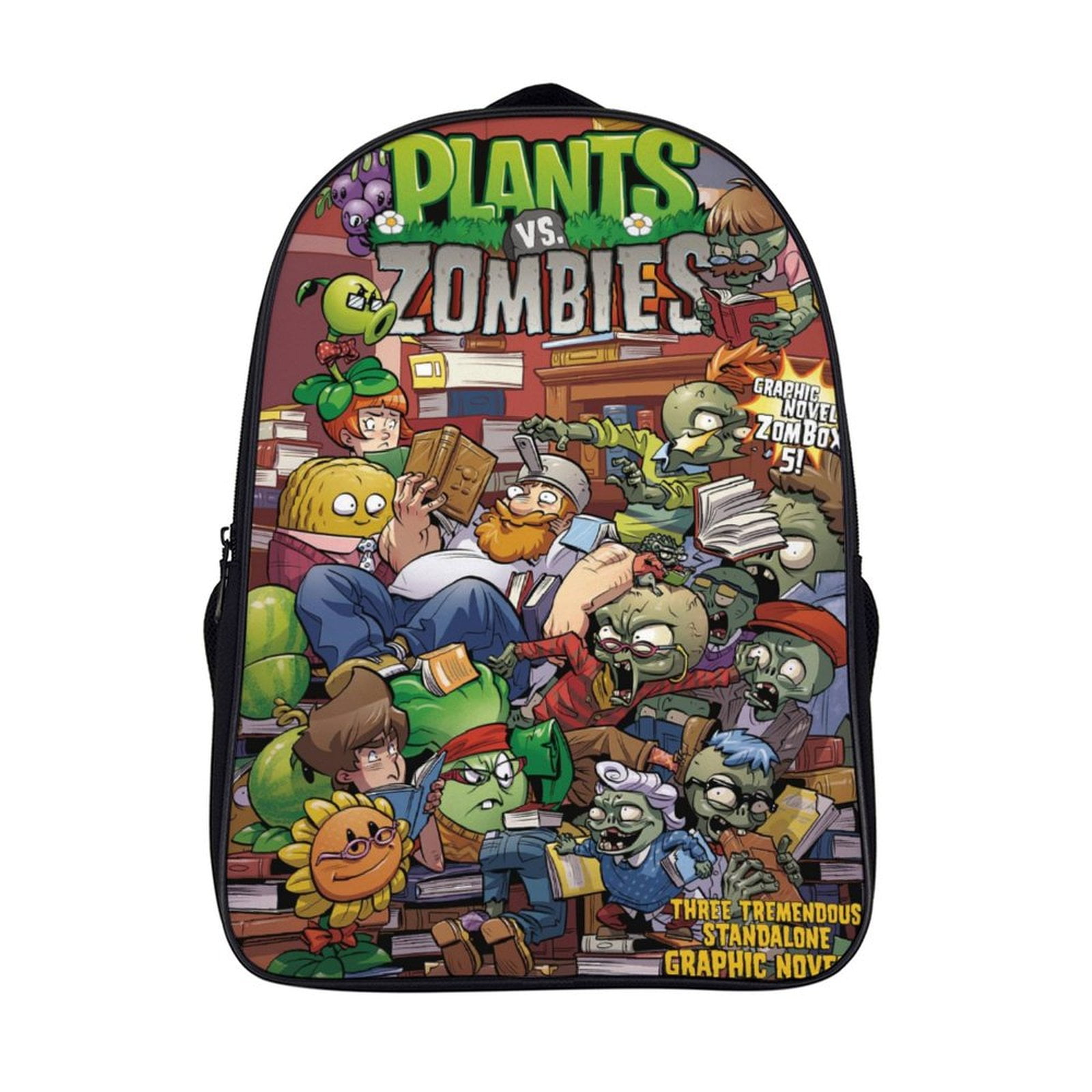 Plants Vs Zombies Backpacks Bookbag Casual Daypack Backpacks for Travel ...
