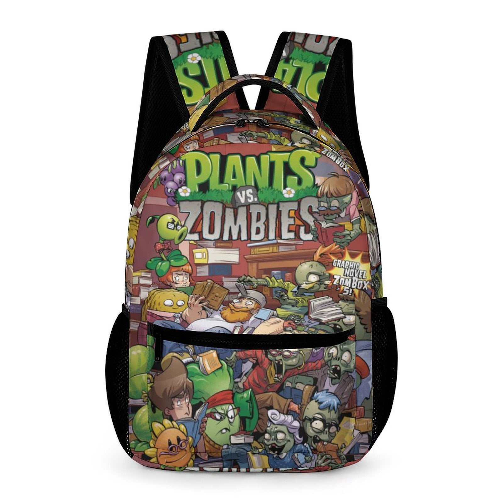 Plants Vs Zombies Backpacks Bookbag Casual Daypack Backpacks for Travel ...