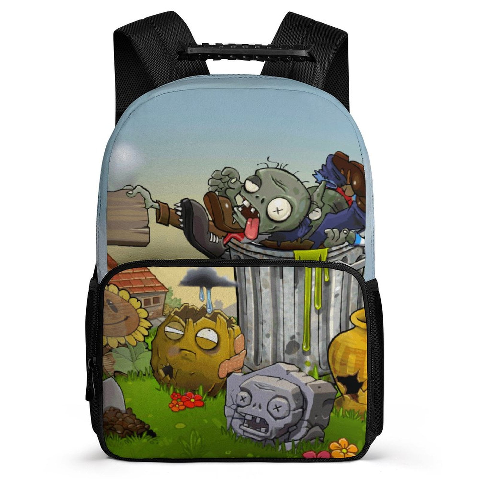 Plants Vs Zombies Backpacks Bookbag Casual Daypack Backpacks for Travel ...