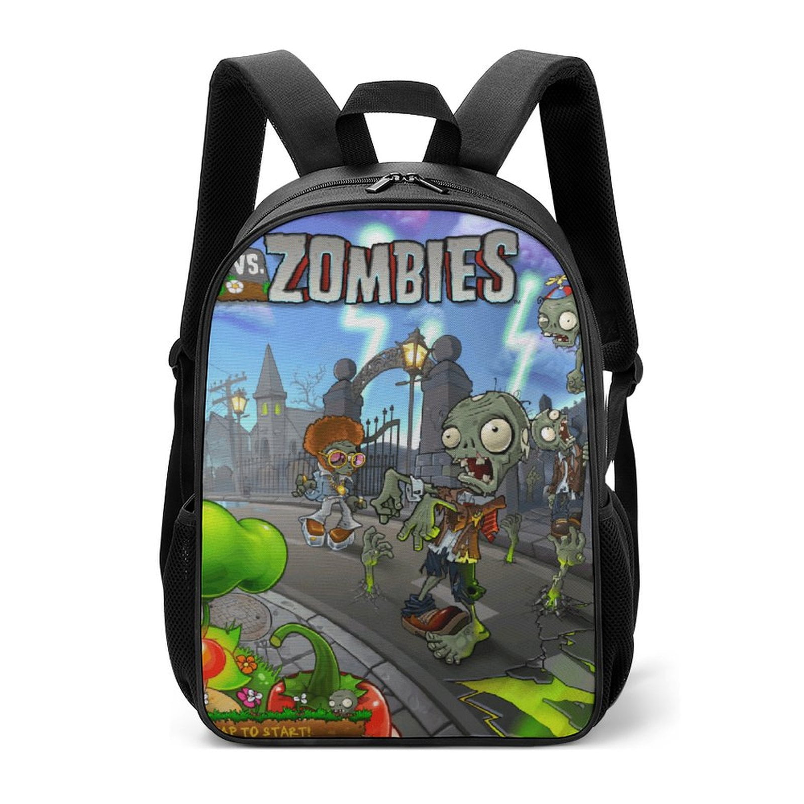 Plants Vs Zombies Backpacks Bookbag Casual Daypack Backpacks for Travel ...