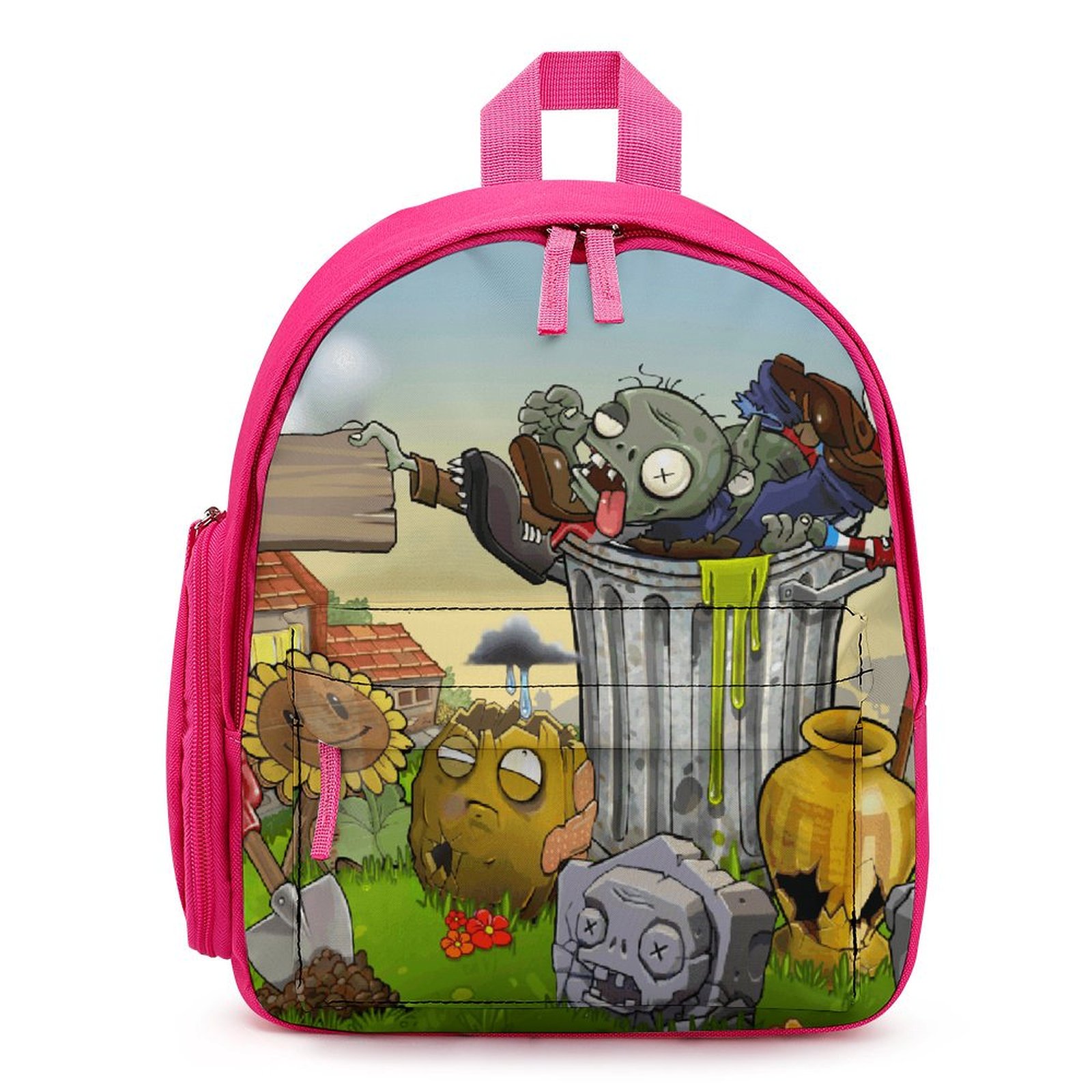 Plants Vs Zombies Backpacks Bookbag Casual Daypack Backpacks for Travel ...