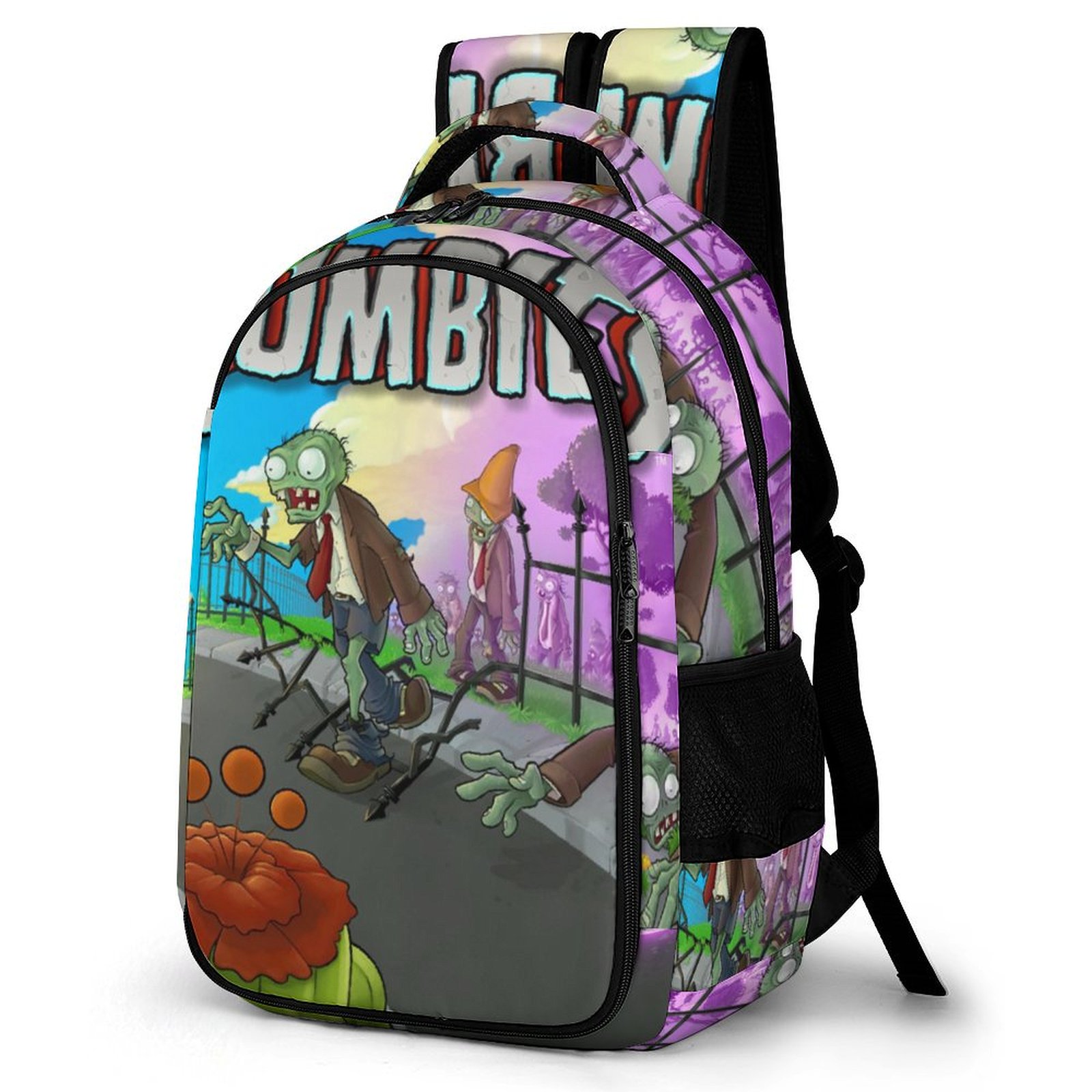 Plants Vs Zombies Backpacks Bookbag Casual Daypack Backpacks for Travel ...