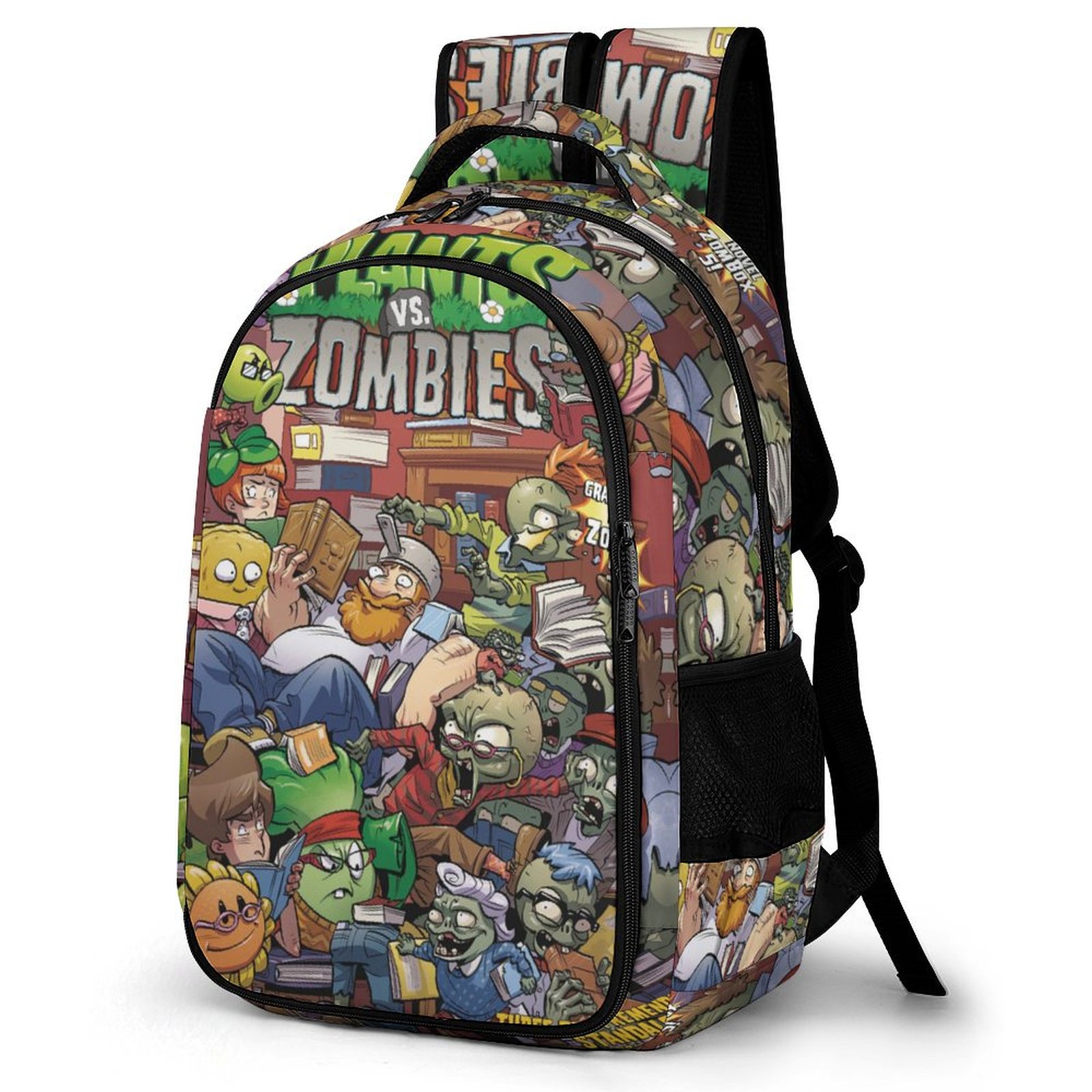 Plants Vs Zombies Backpacks Bookbag Casual Daypack Backpacks for Travel ...