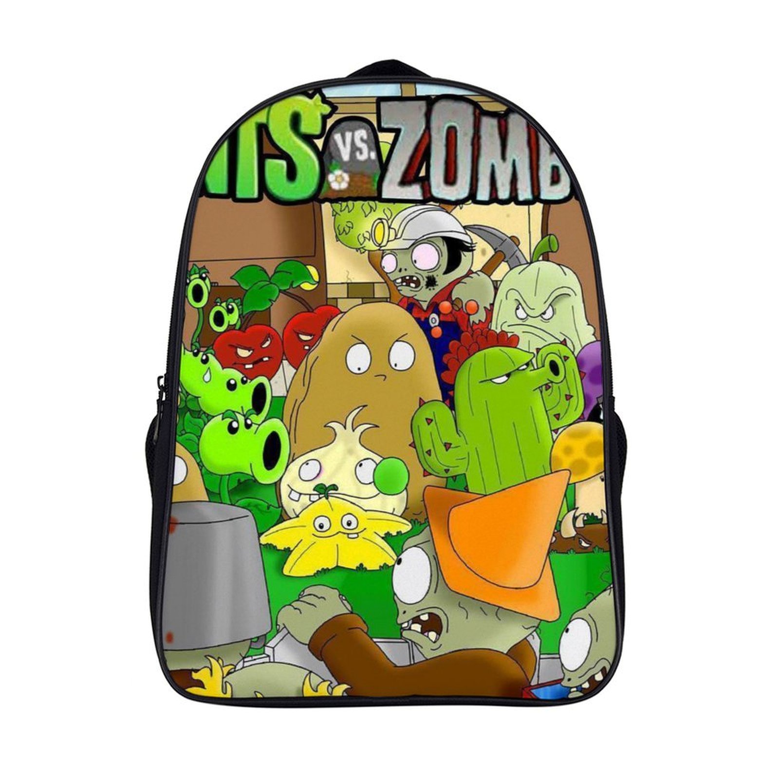 Plants Vs Zombies Backpacks Bookbag Casual Daypack Backpacks for Travel ...