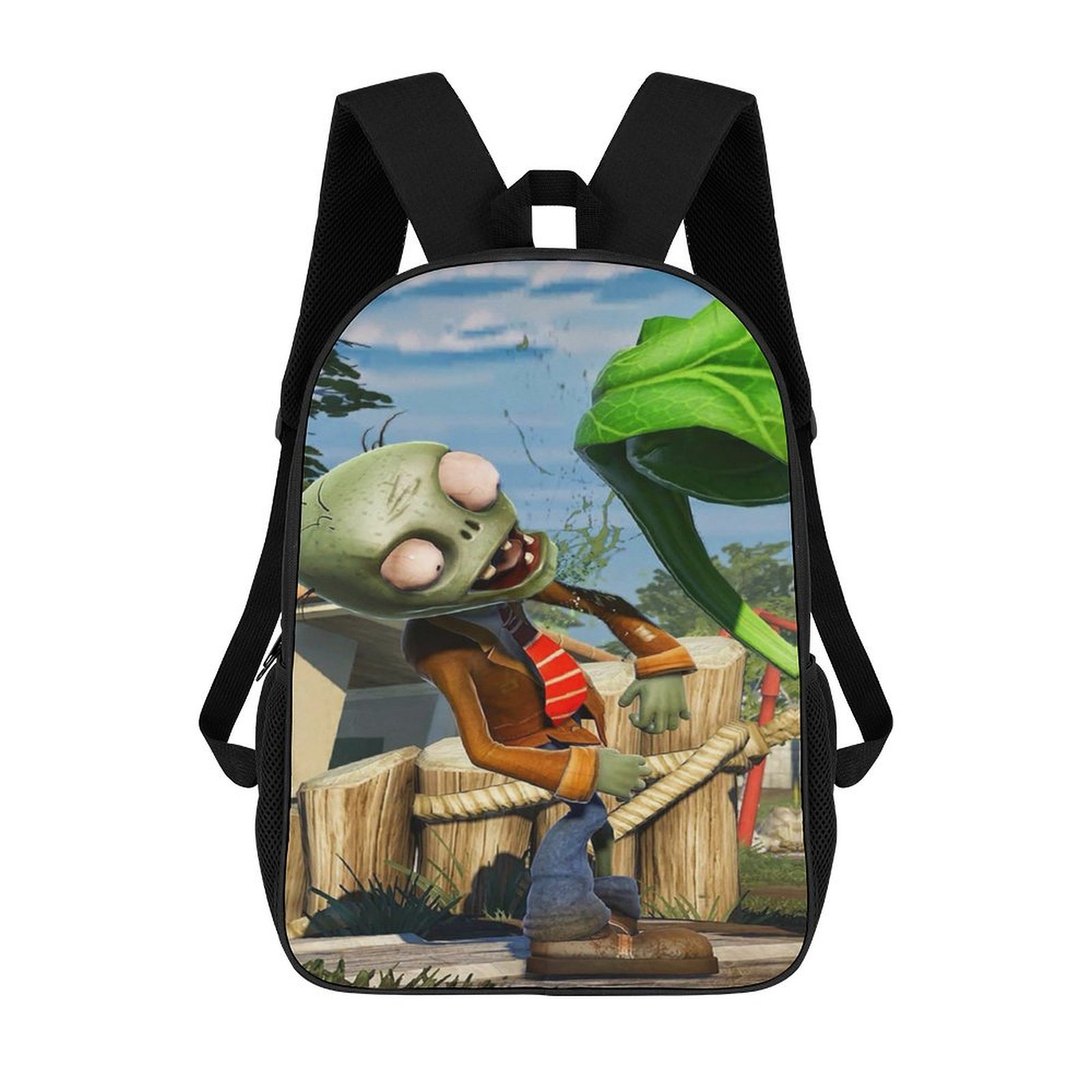 Plants Vs Zombies Backpacks Bookbag Casual Daypack for Travel Camping ...