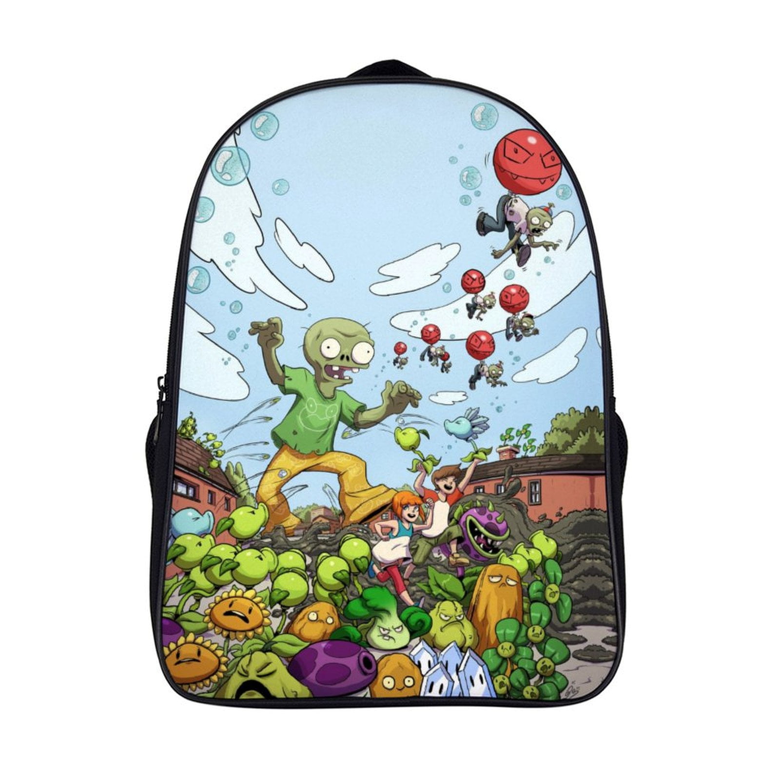 Plants Vs Zombies Backpacks Bookbag Casual Daypack for Travel Camping ...