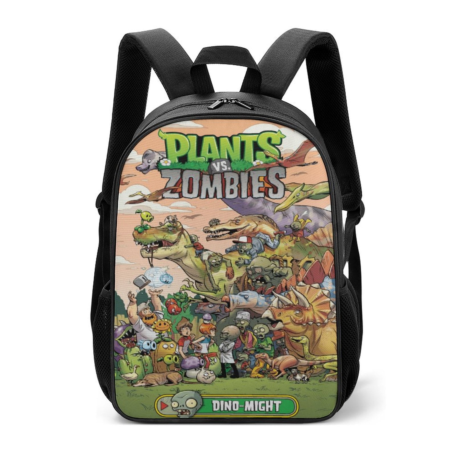 Plants Vs Zombies Backpacks Lightweight Bookbags Casual Daypack For ...