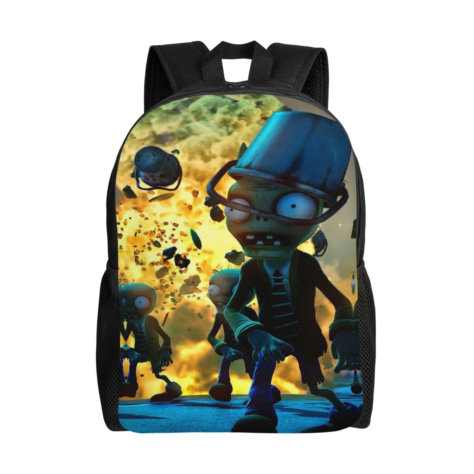 Plants Vs Zombies Backpacks Lightweight Bookbags Casual Daypack For ...