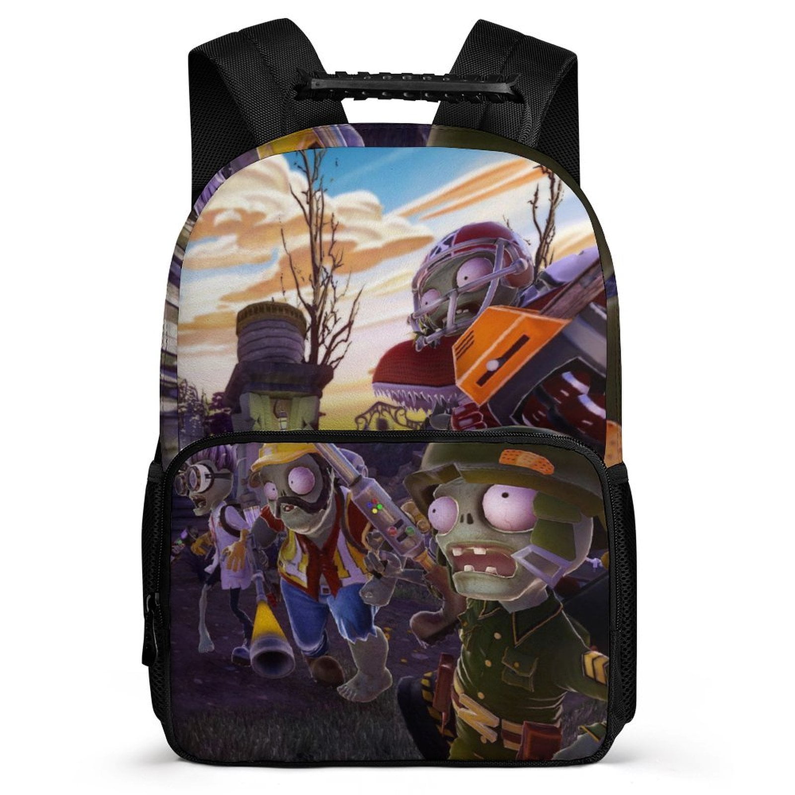 Plants Vs Zombies Backpacks Lightweight Bookbags Casual Daypack For ...